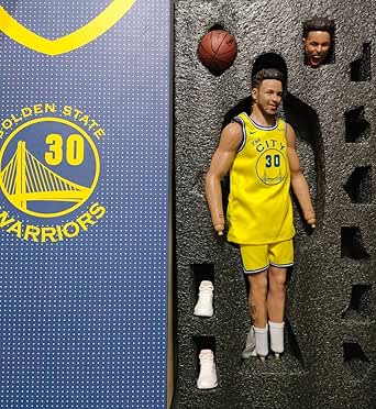 Amazon.co.jp: 16 Stephen Curry Action Figures for Golden State Warriors ...