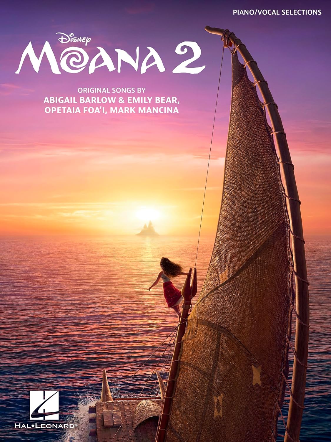Amazon.com: Moana 2 Piano/Vocal/Guitar Songbook | Disney Sheet Music ...