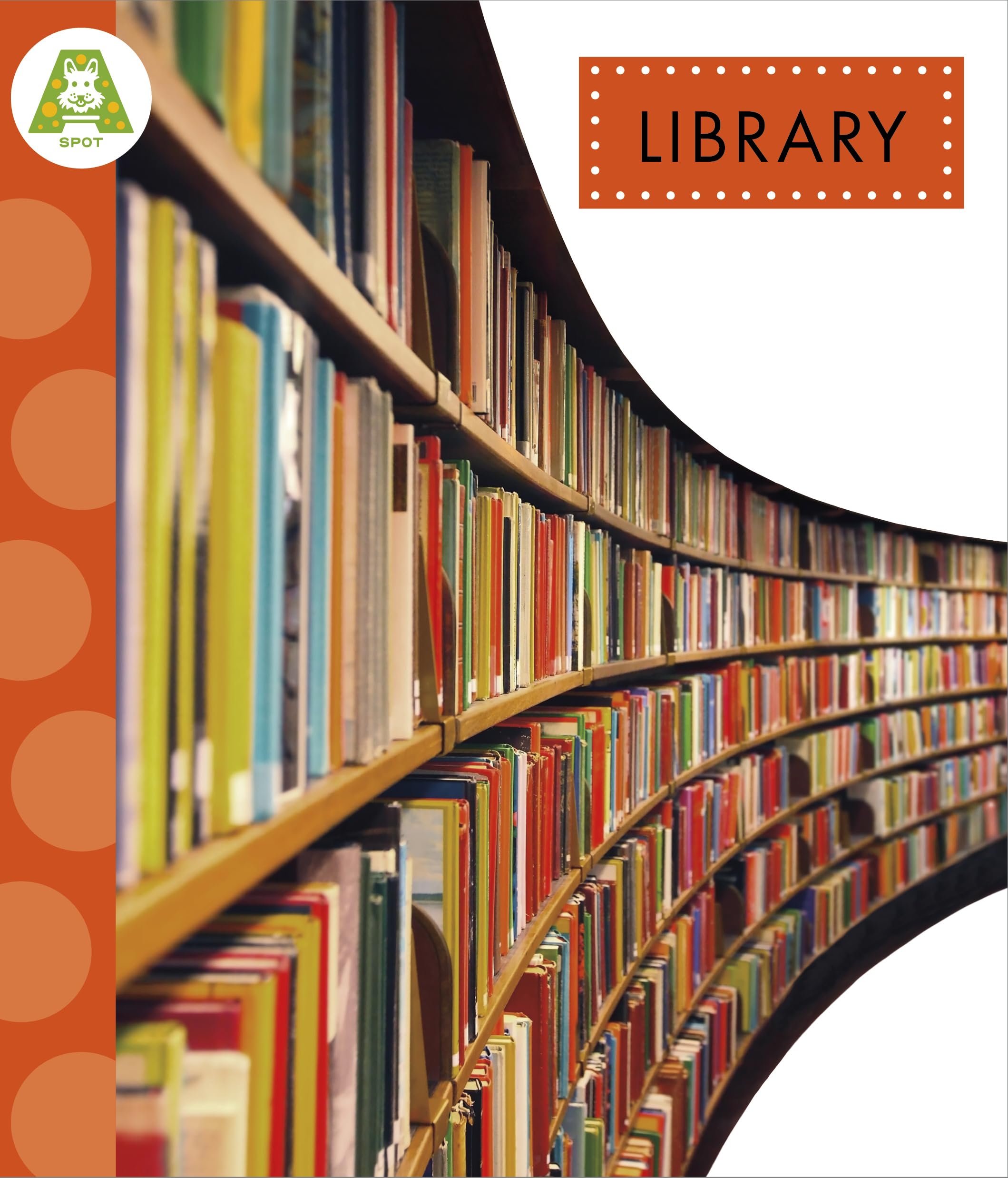 Library (Spot: Around Town): Thielges, Alissa: 9781645497349: Amazon.com: Books