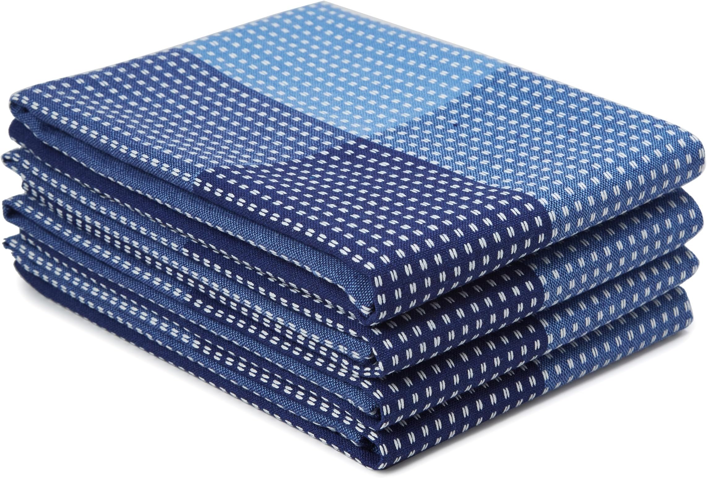Amazon.com: Encasa Cotton Kitchen Towel Set - Super Absorbent 28"x18 ...