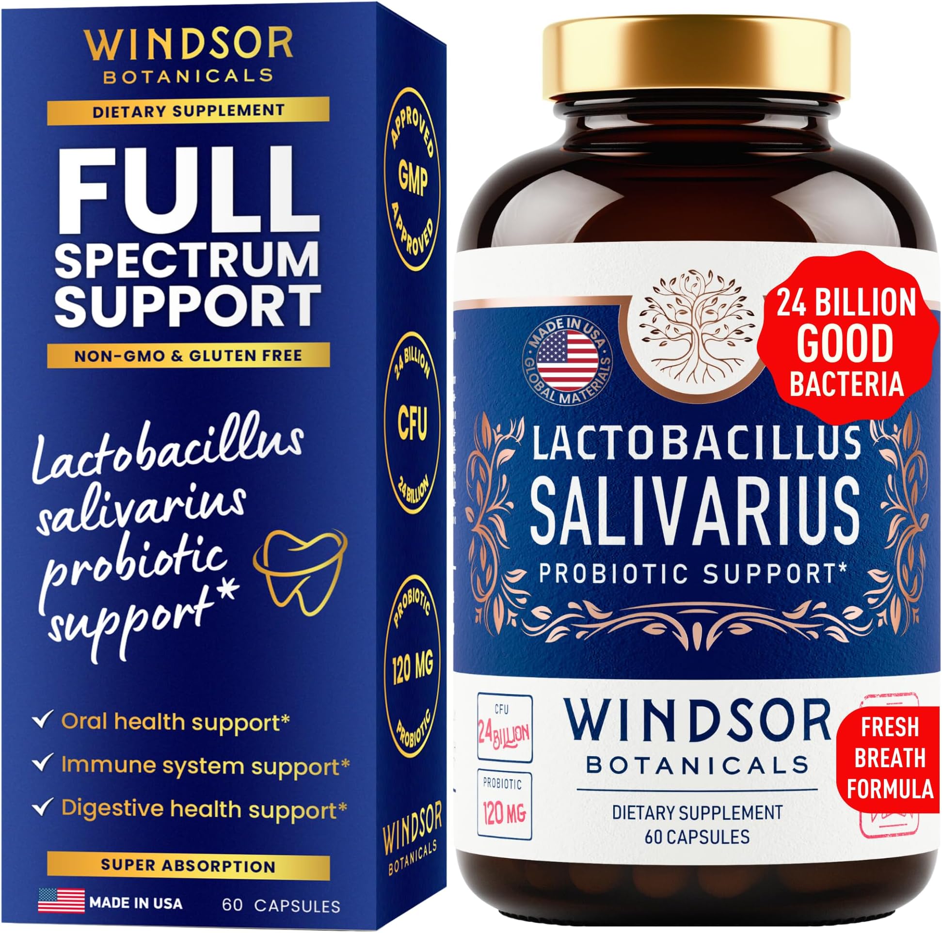 Amazon.com: Vitamatic Lactobacillus Salivarius Probiotic Powder ...