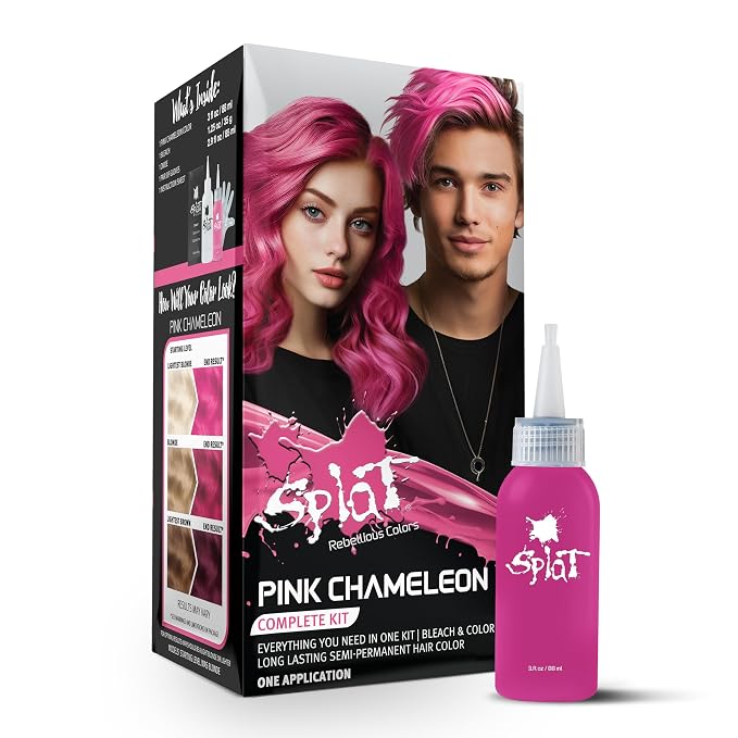 Amazon.com : Splat | Complete Kit | Hair Dye | Semi-Permanent | Long ...