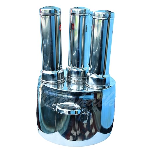 puttu Maker/puttu kudam/puttu Steamer Big 4 Plus 1 Stainless Steel Free ...