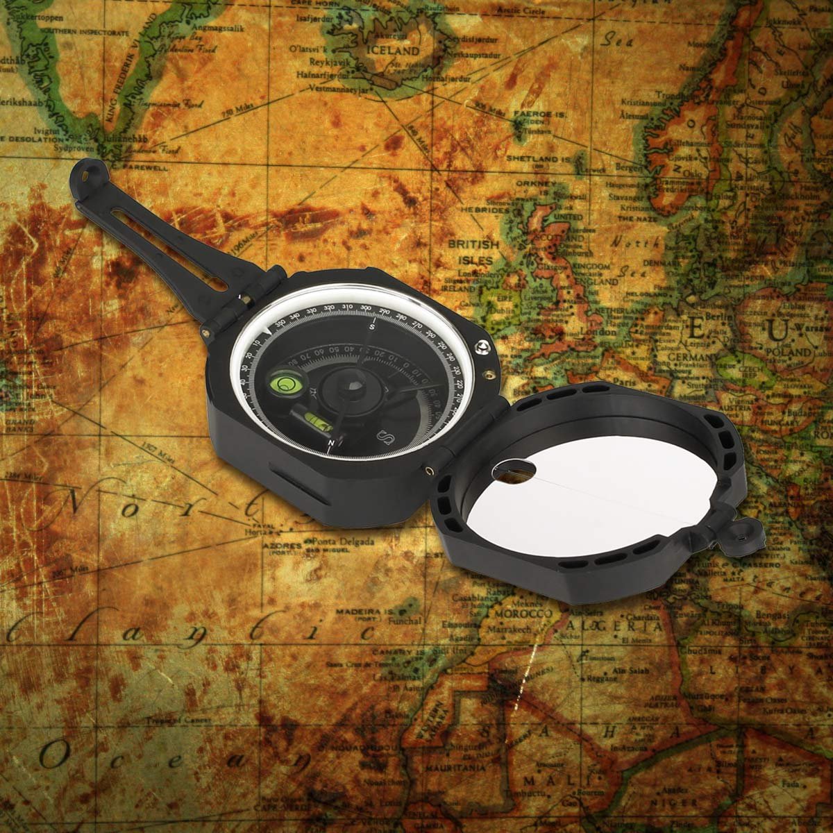 Snapklik.com : SVBONY Camping Military Compass Pocket Transit ...