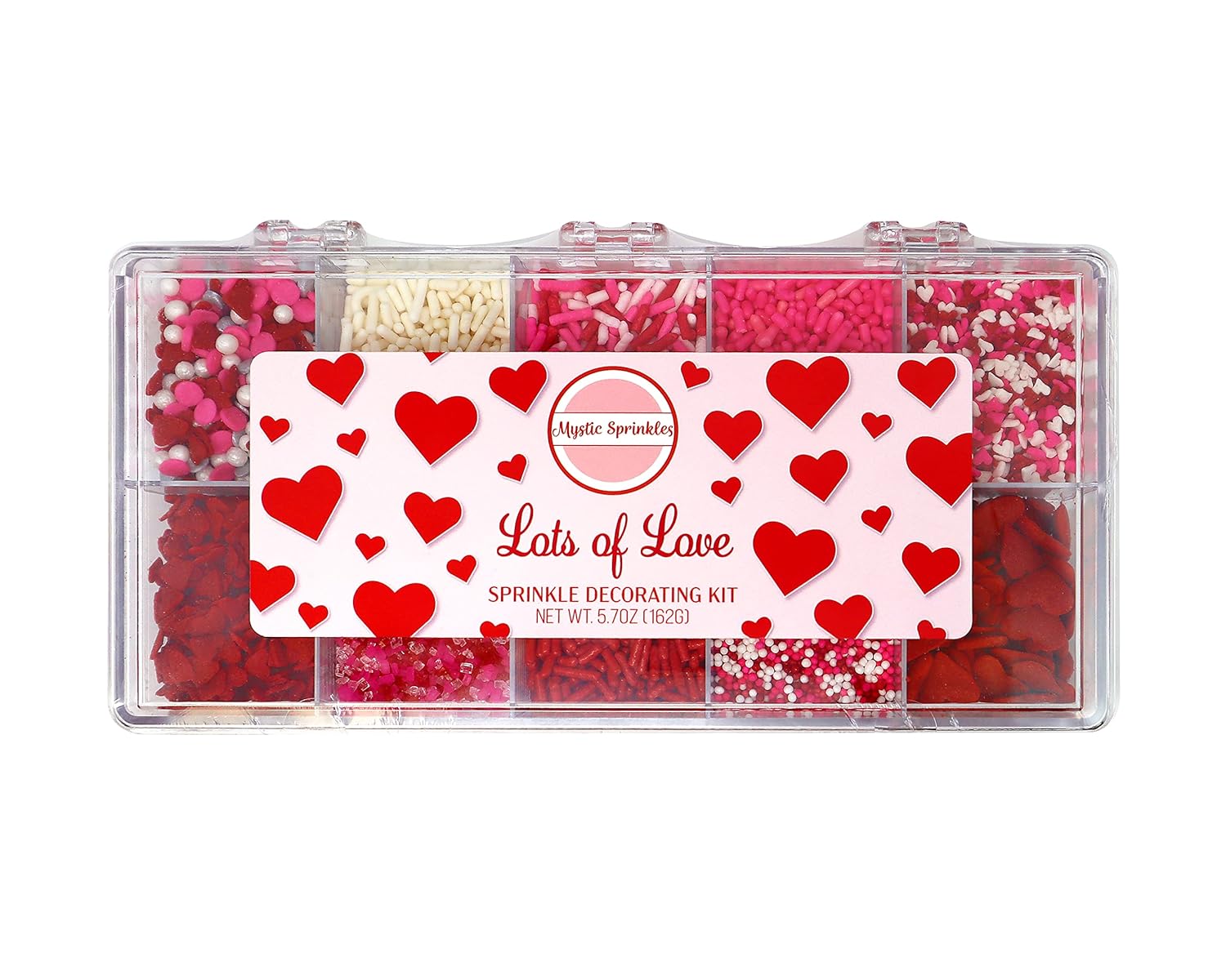 Amazon.com: Mystic Sprinkles Valentine's Day Sprinkle Mixes (Lot's Of ...