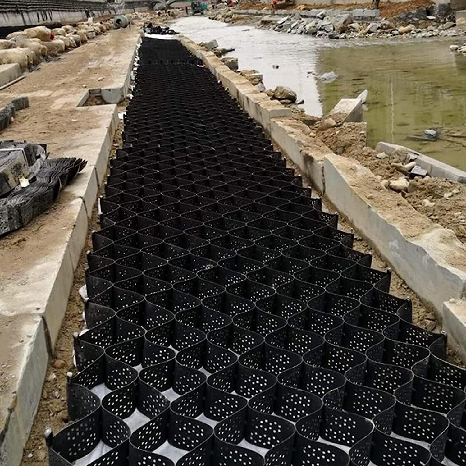 Amazon.com : COZMAX 2" Inch Geogrid Driveway, 3ft/ 6ft/ 10ft/ 16ft ...