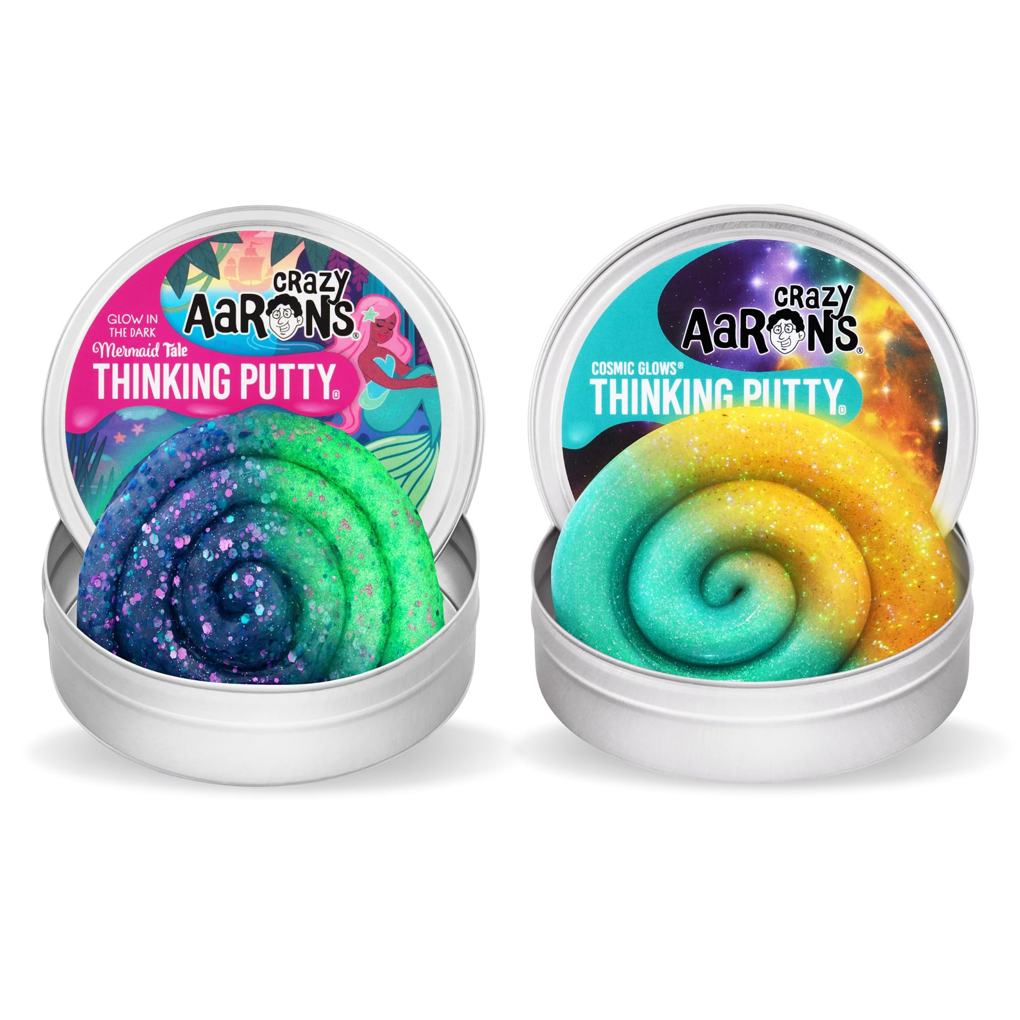 Amazon.com: Crazy Aaron's Mermaid Tale & Infinite Nebula, Color ...