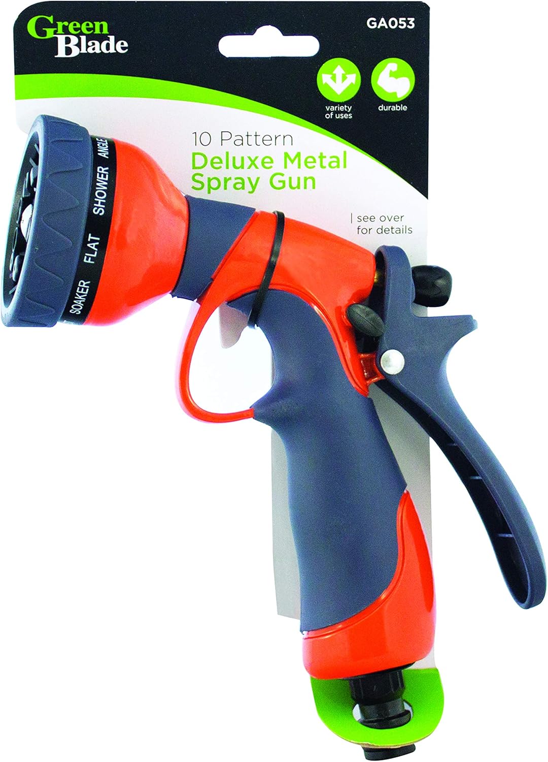 Green Blade BB-GA053 10-Pattern Deluxe Metal Spray Gun in CDU : Amazon ...