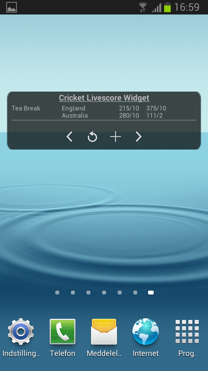 Cricket Livescore Widget:Amazon.com:Appstore for Android