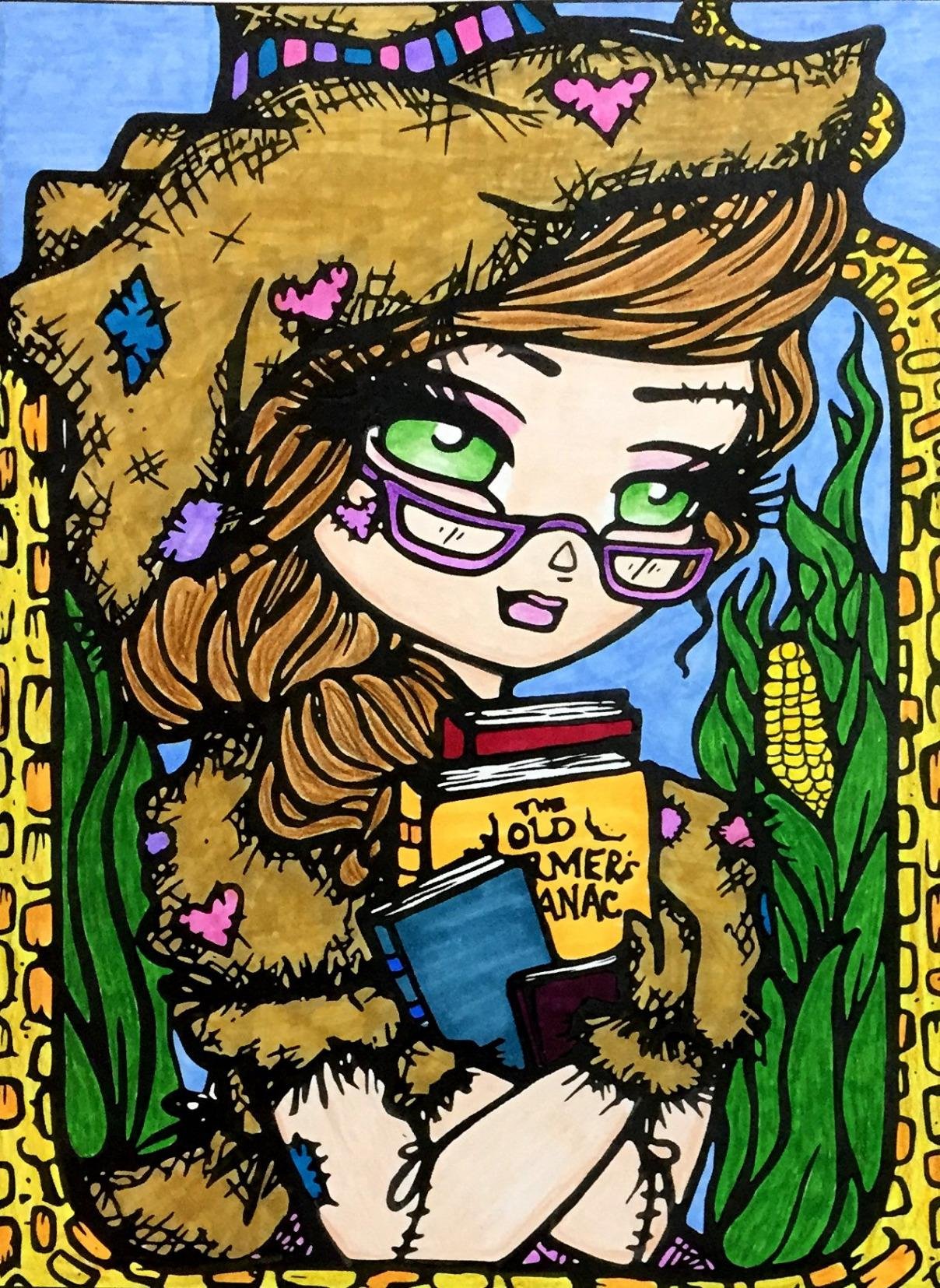 Sweet & Simple Whimsy Girls: Mermaids and More to Color: Lynn, Hannah ...