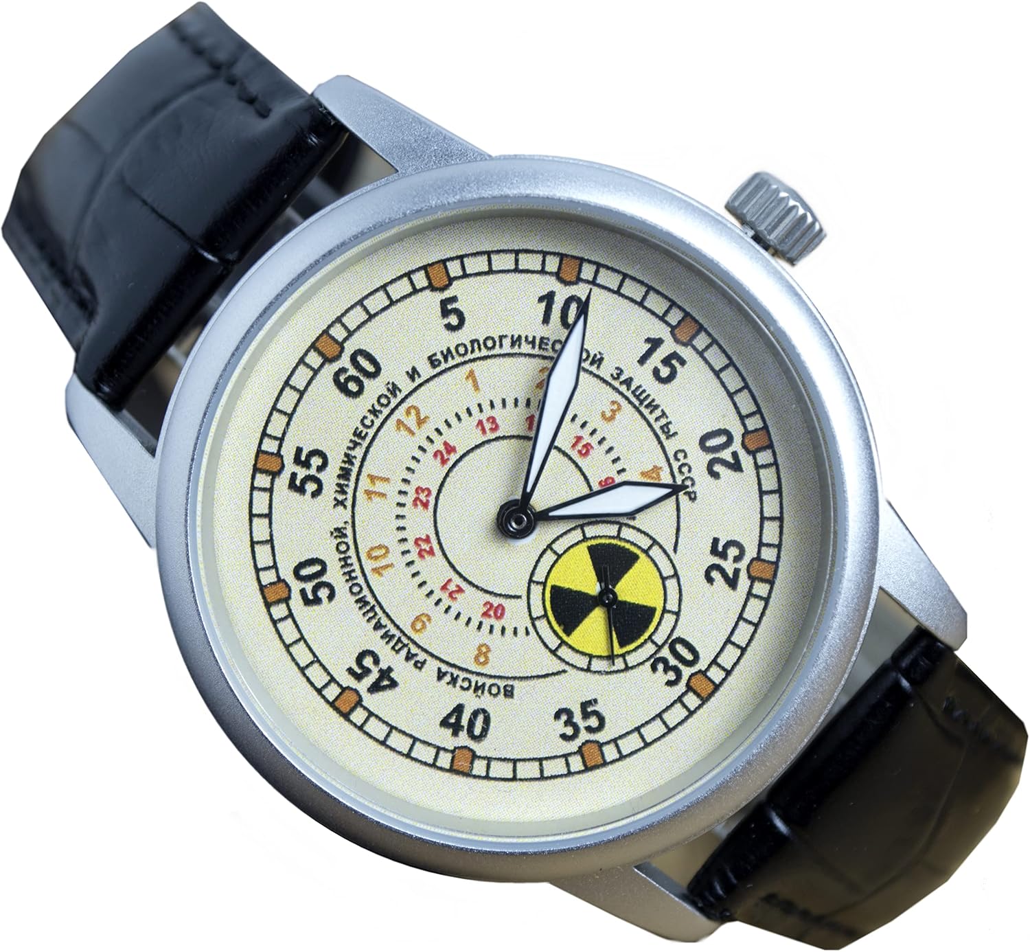 Amazon.com: Pobeda Radiation Watch Mens Wrist Watch Soviet Watch Custom ...