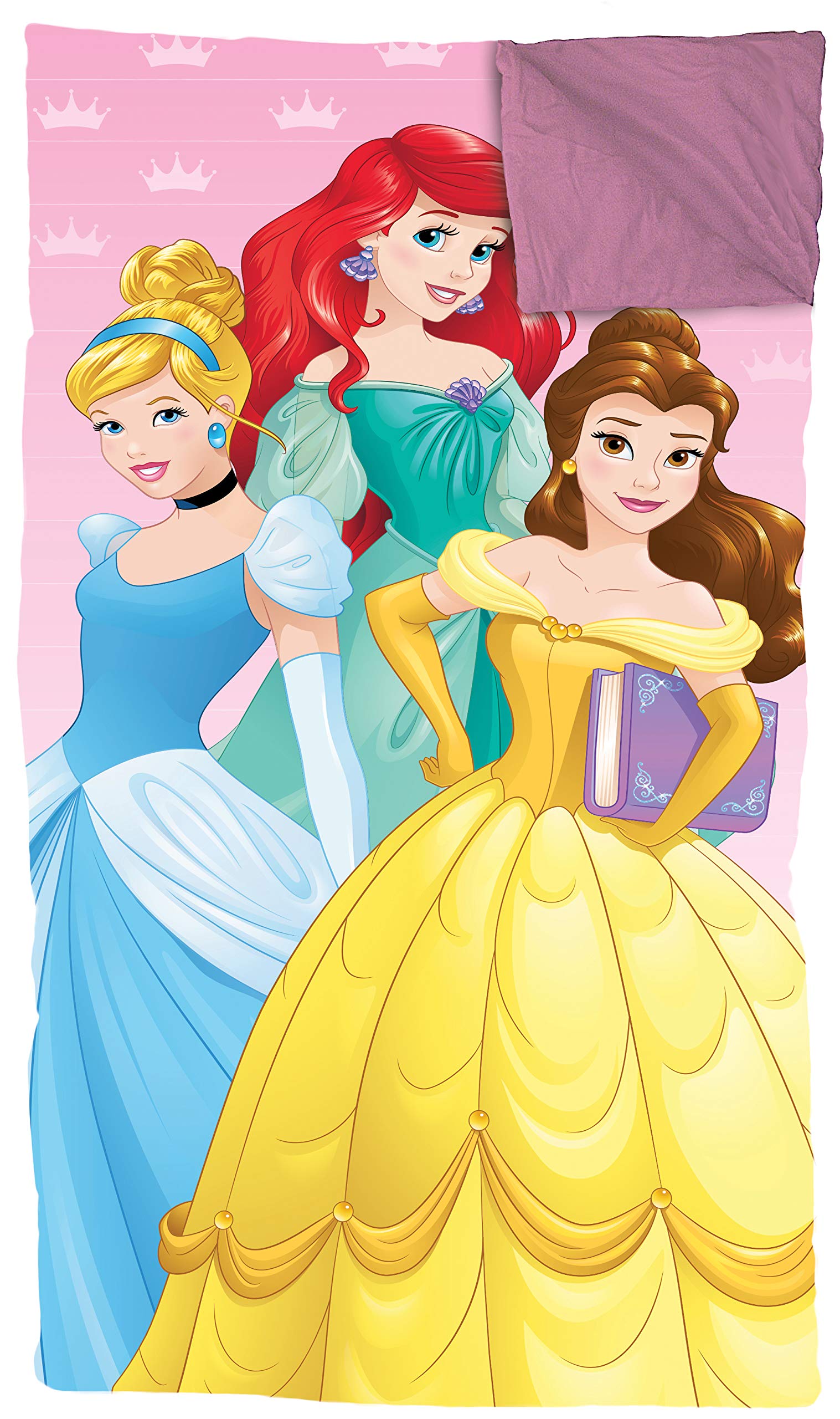 Snapklik.com : Jay Franco Disney Princess Trip Slumber Sack - Cozy ...