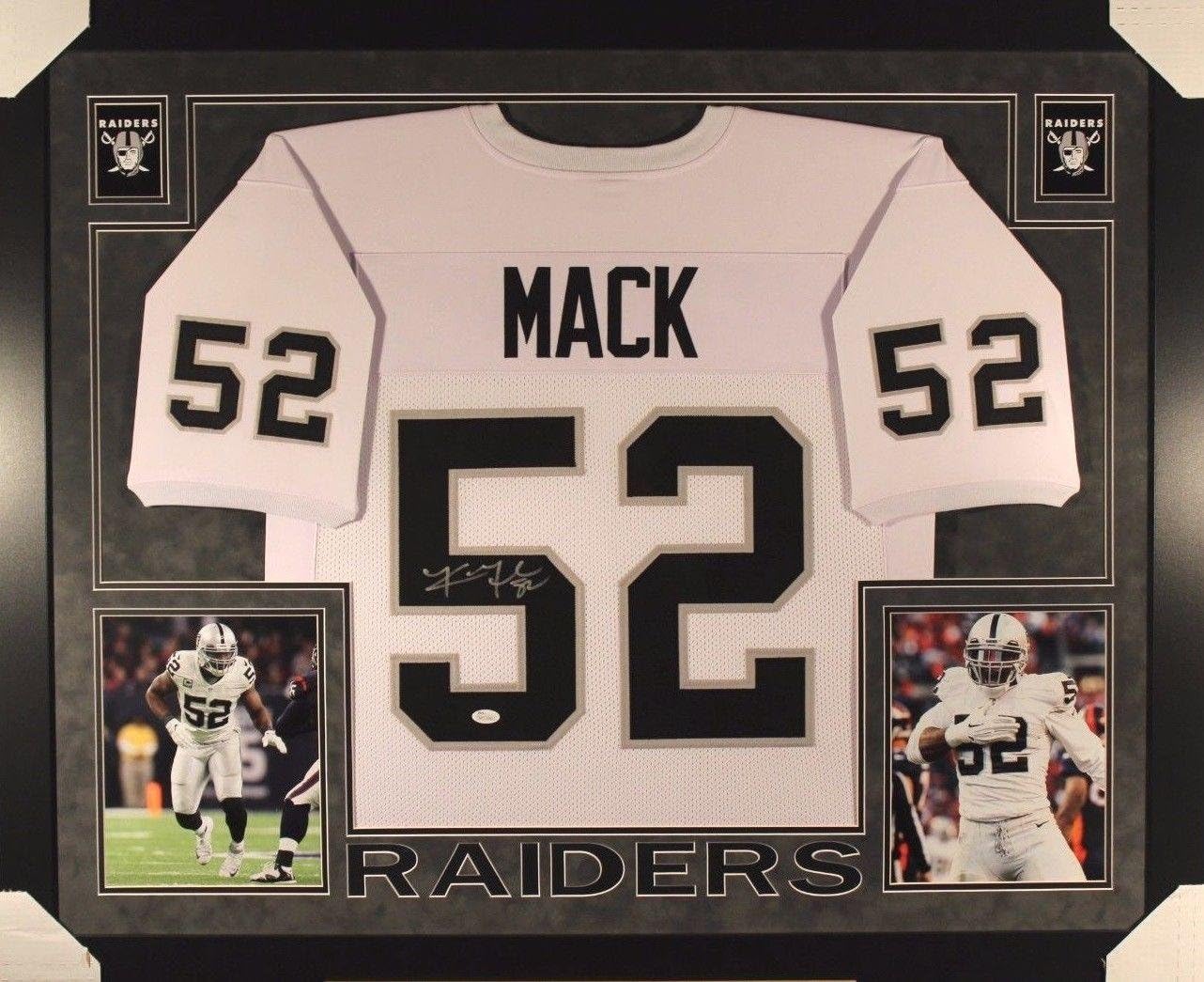 Amazon.com: Khalil Mack Autographed Jersey - & Framed WP215860 - JSA ...