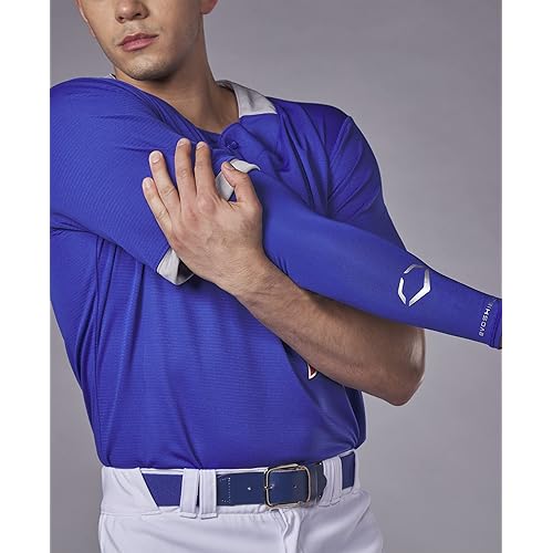 Snapklik.com : EvoShield Adult Solid Compression Arm Sleeve - Royal