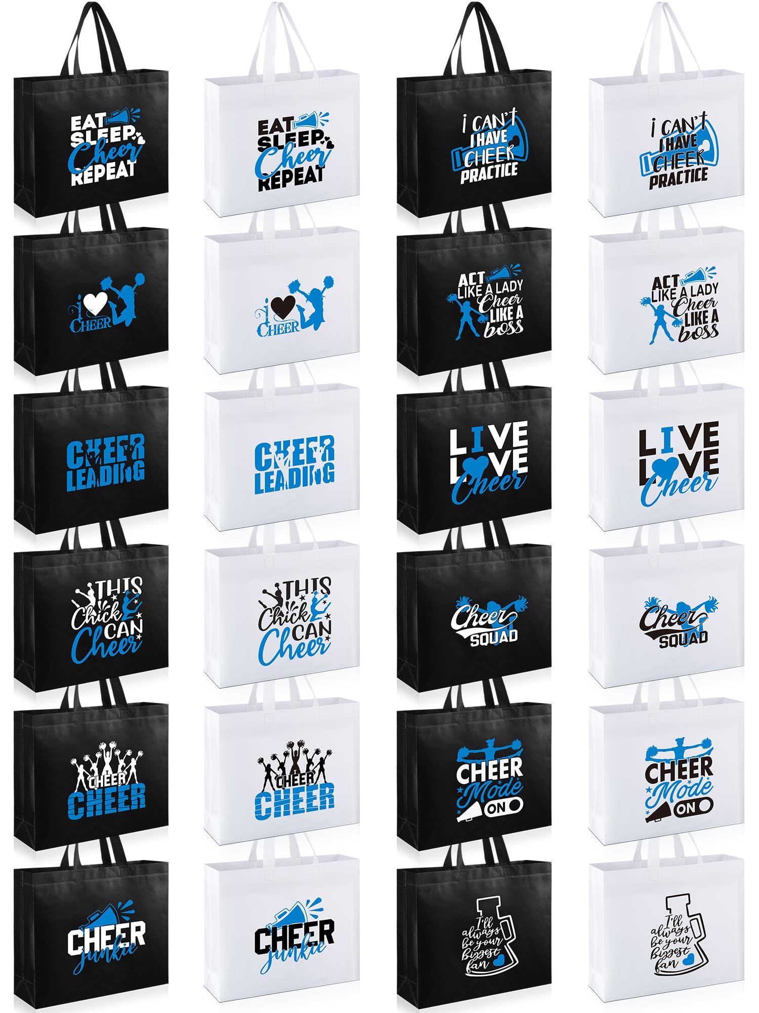 Amazon.com - Bulyoou 24 Pcs Cheer Bags Cheerleader Gift Bulk ...