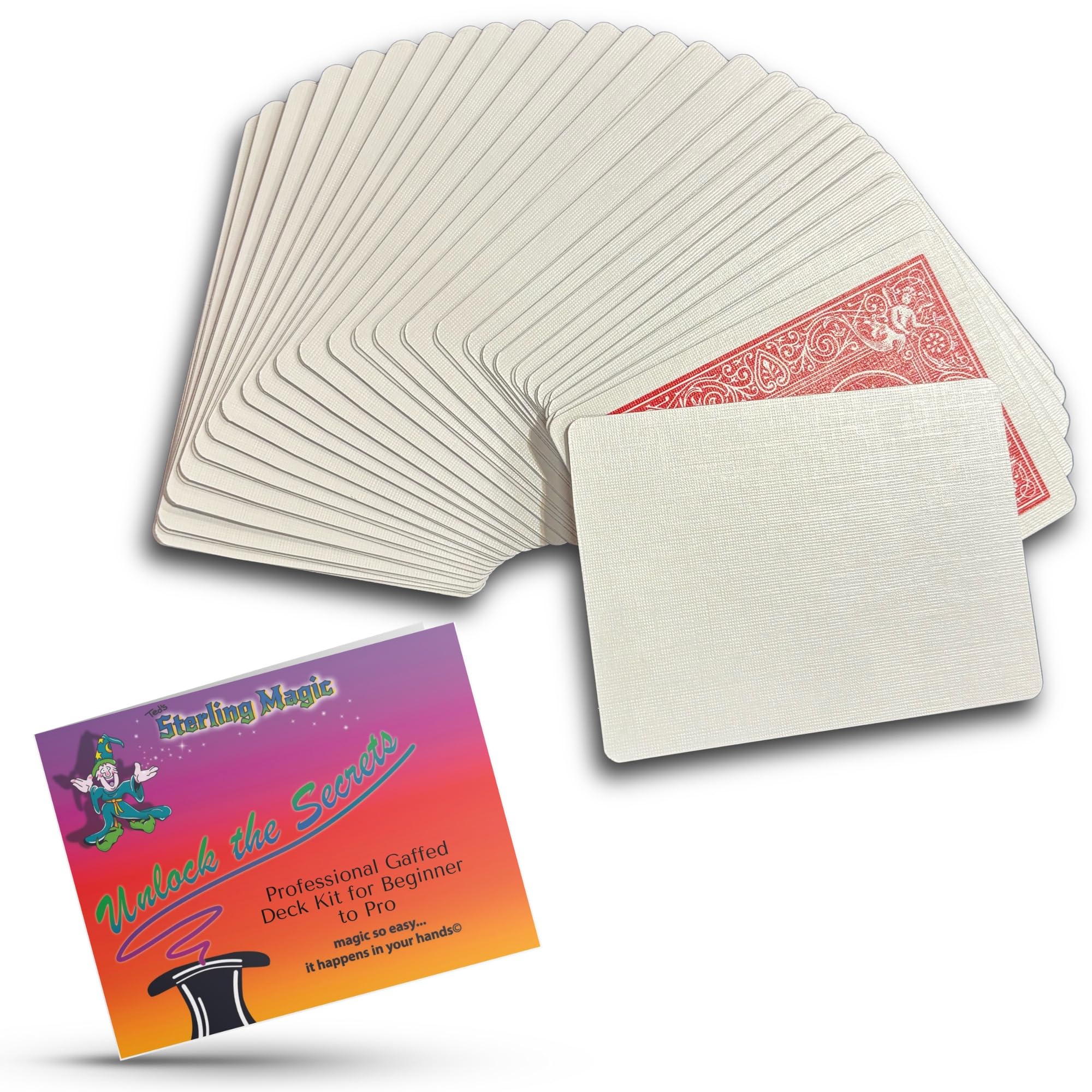 Amazon.com: Ted's Sterling Magic Professional Gaffed Deck Kit for ...