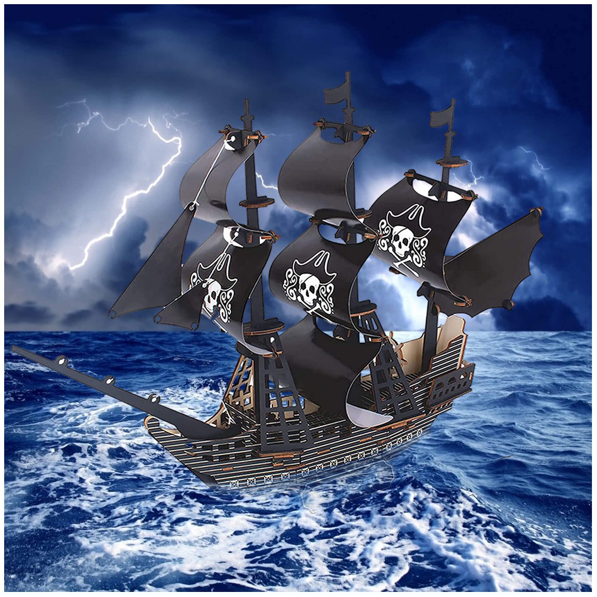 Buy Pirate-Ship-Model Pirate-Ship-Puzzle Pirate-Ship-Jigsaw-Puzzle ...