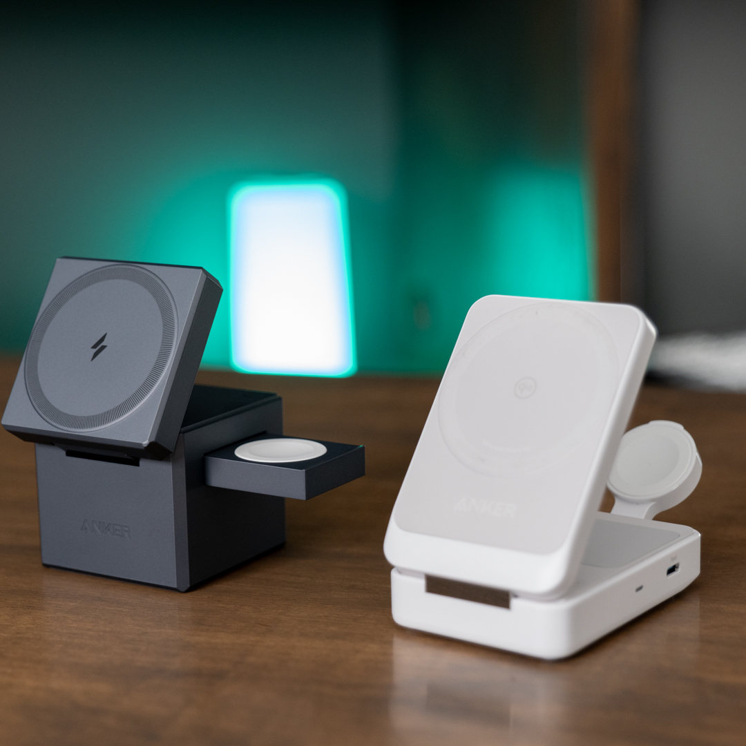 Watch Anker MagCube 3 in 1 vs Folding 3 in 1 Chargers Compared on ...