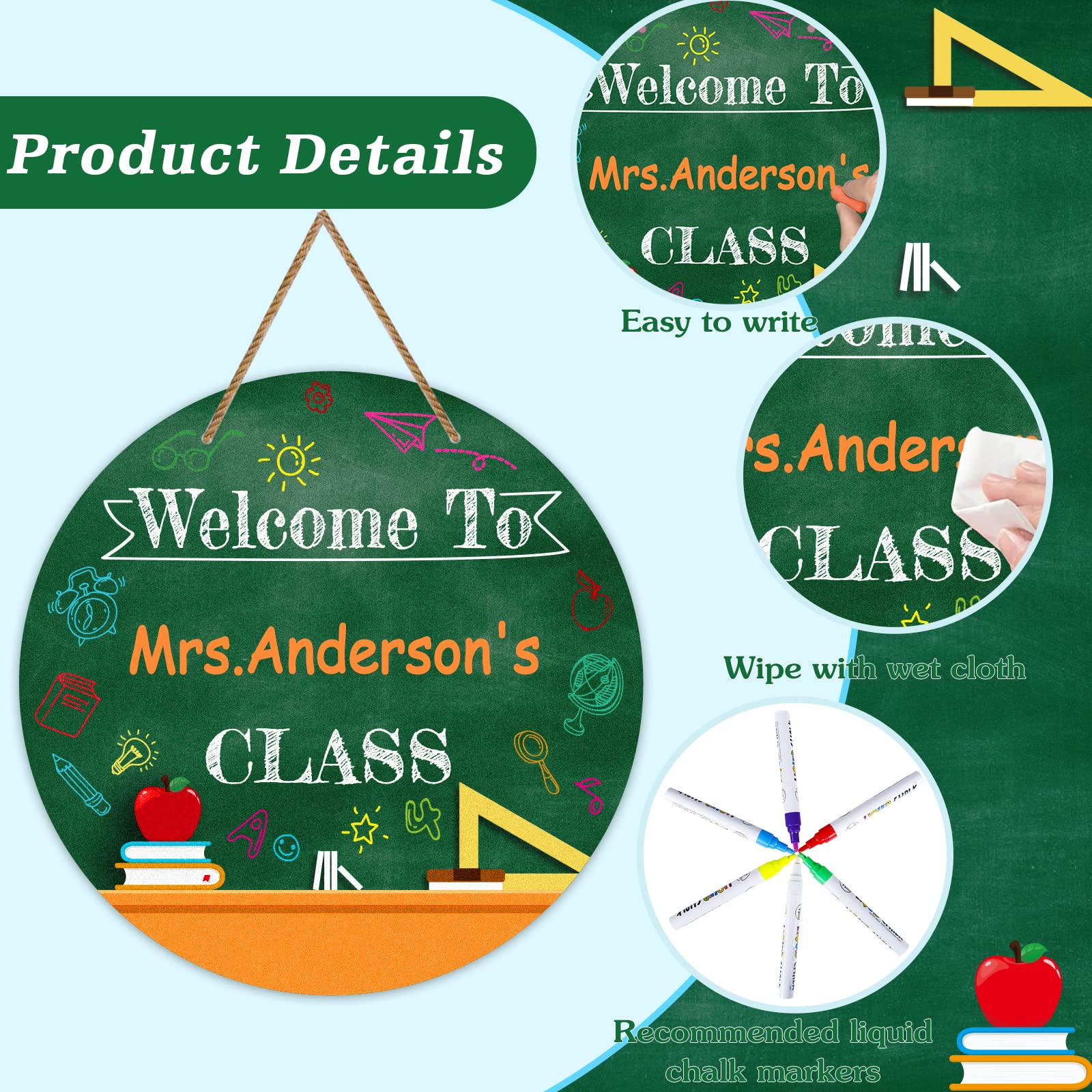 Editable Classroom Welcome Door Sign Editable Welcome Sign Door