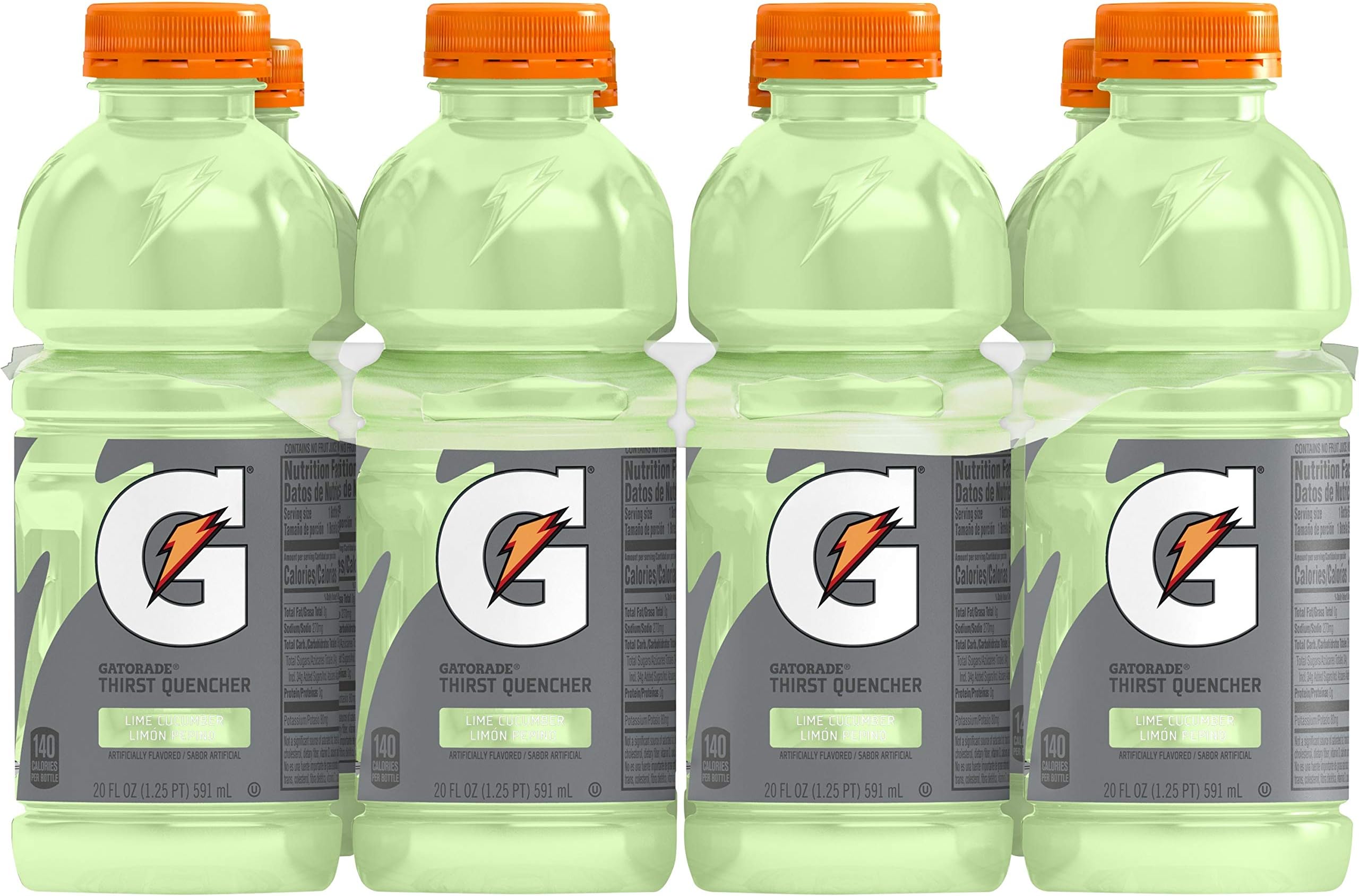 Amazon.com : Gatorade Thirst Quencher, Lime Cucumber, 20 Fl Oz, 8 Pack ...