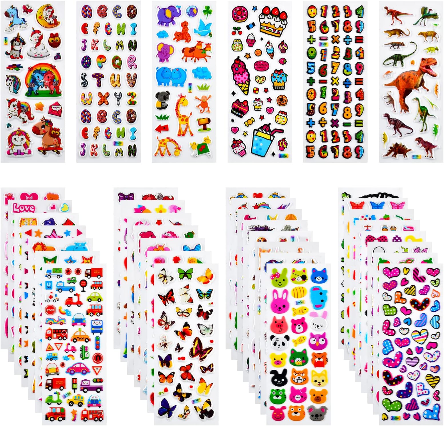 Amazon.com: Fashion Angels 1000+ Mega Cool Stickers for Kids - Fun ...