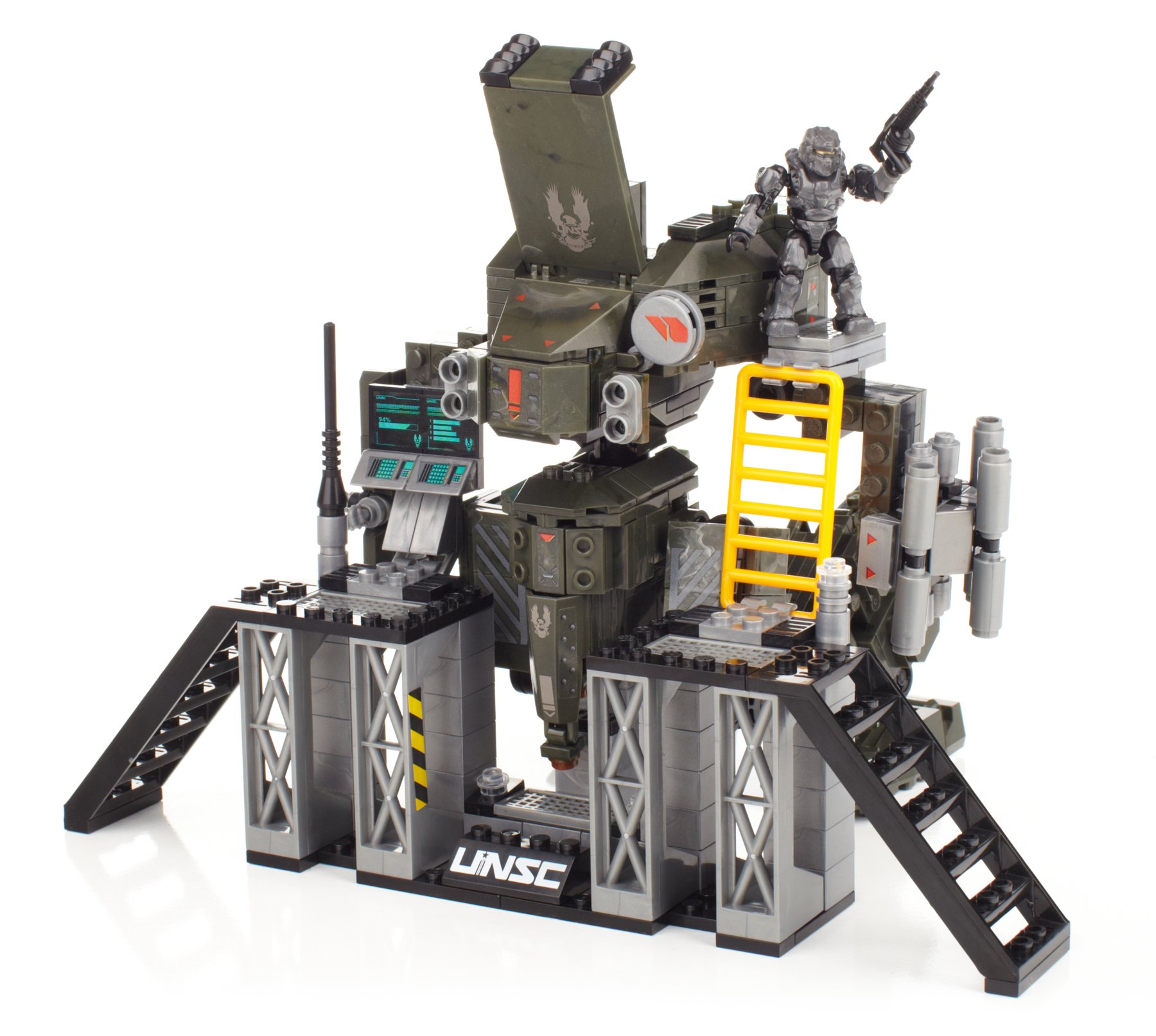 Legos Halo Unsc Mantis Halo Mega Bloks Custom: Mantis Bay