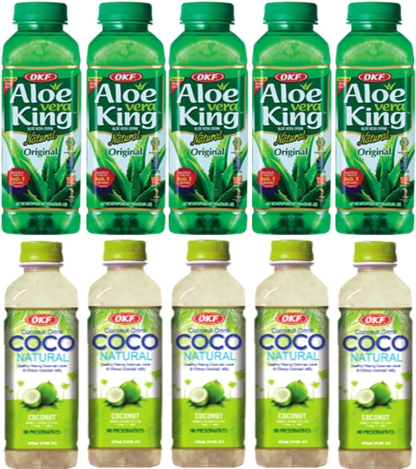 Amazon.com : OKF Aloe Vera King Drink, Original, 16.9 Fluid Ounce (Pack ...