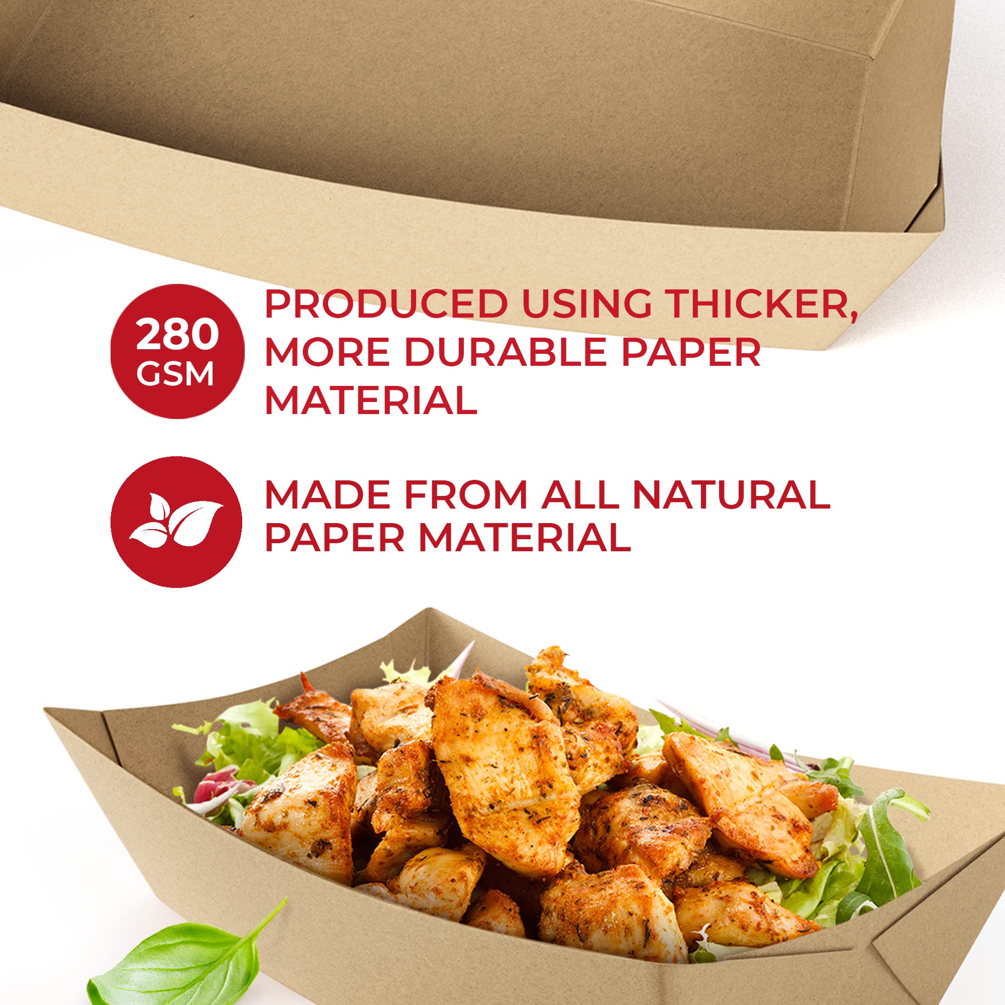 Snapklik.com : SPARGOS Food Boats
