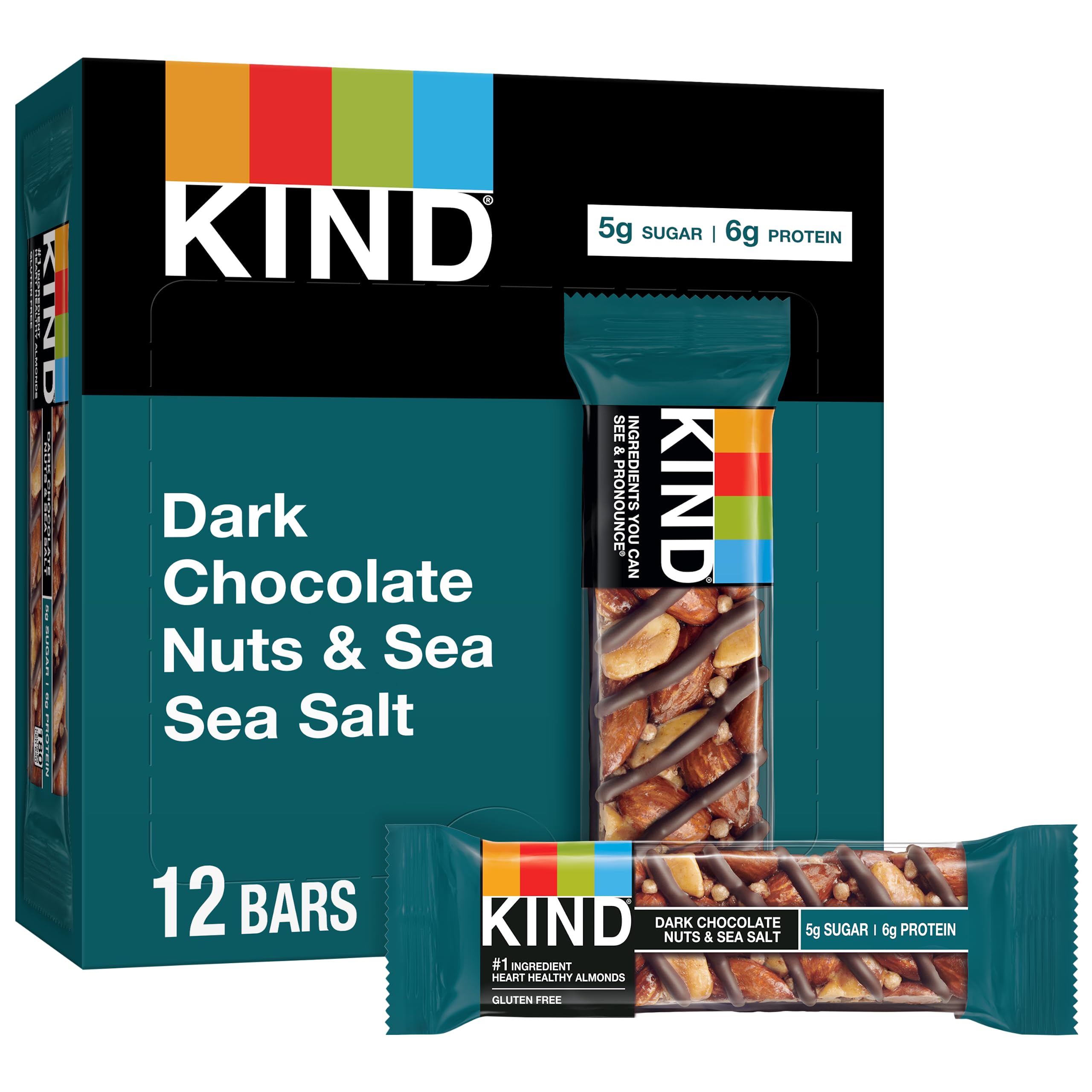 Buy KIND Bars Dark Chocolate Nuts And Sea Salt Y Snacks Gluten Free buy-kind-bars-dark-chocolate-nuts-and-sea-salt-y-snacks-gluten-free