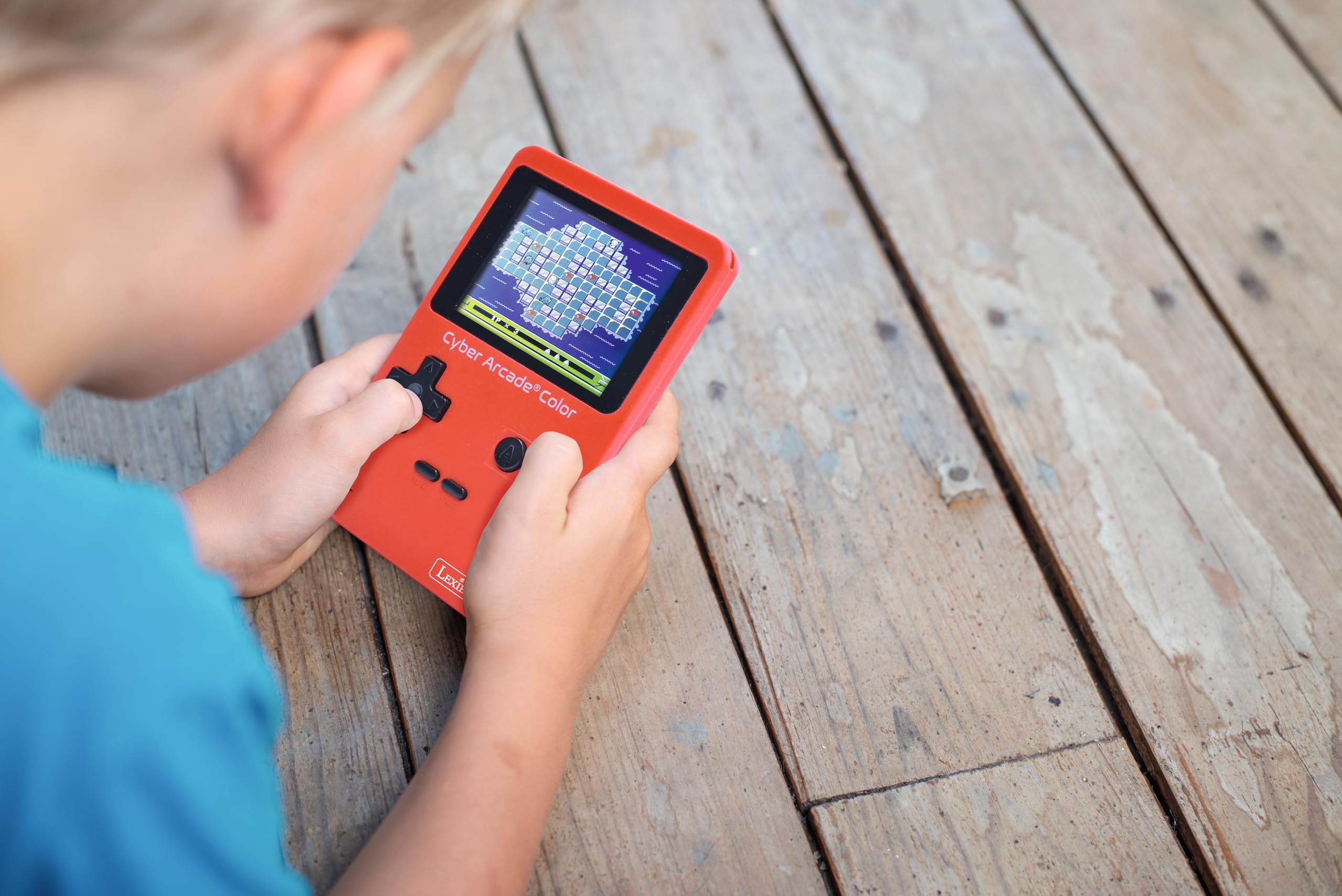 Lexibook, Cyber Arcade Color, Portable retro games console, 200 games ...