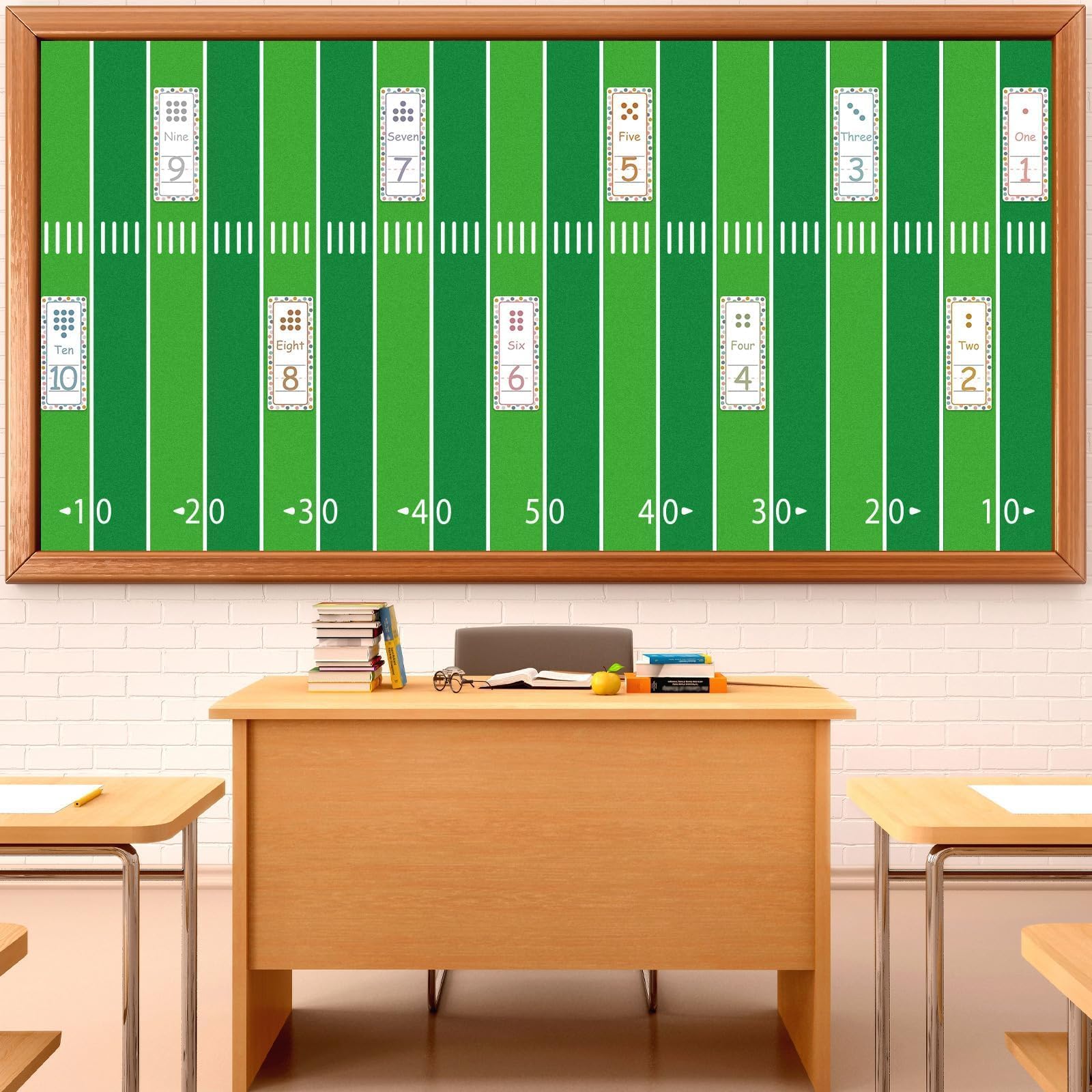 Football Field Poster Board Stadium Sign, Billboard Advertisement