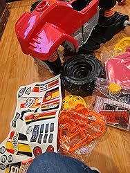 Amazon.com: Power Wheels Barbie Pink Racing ATV, 12-V battery powered ...