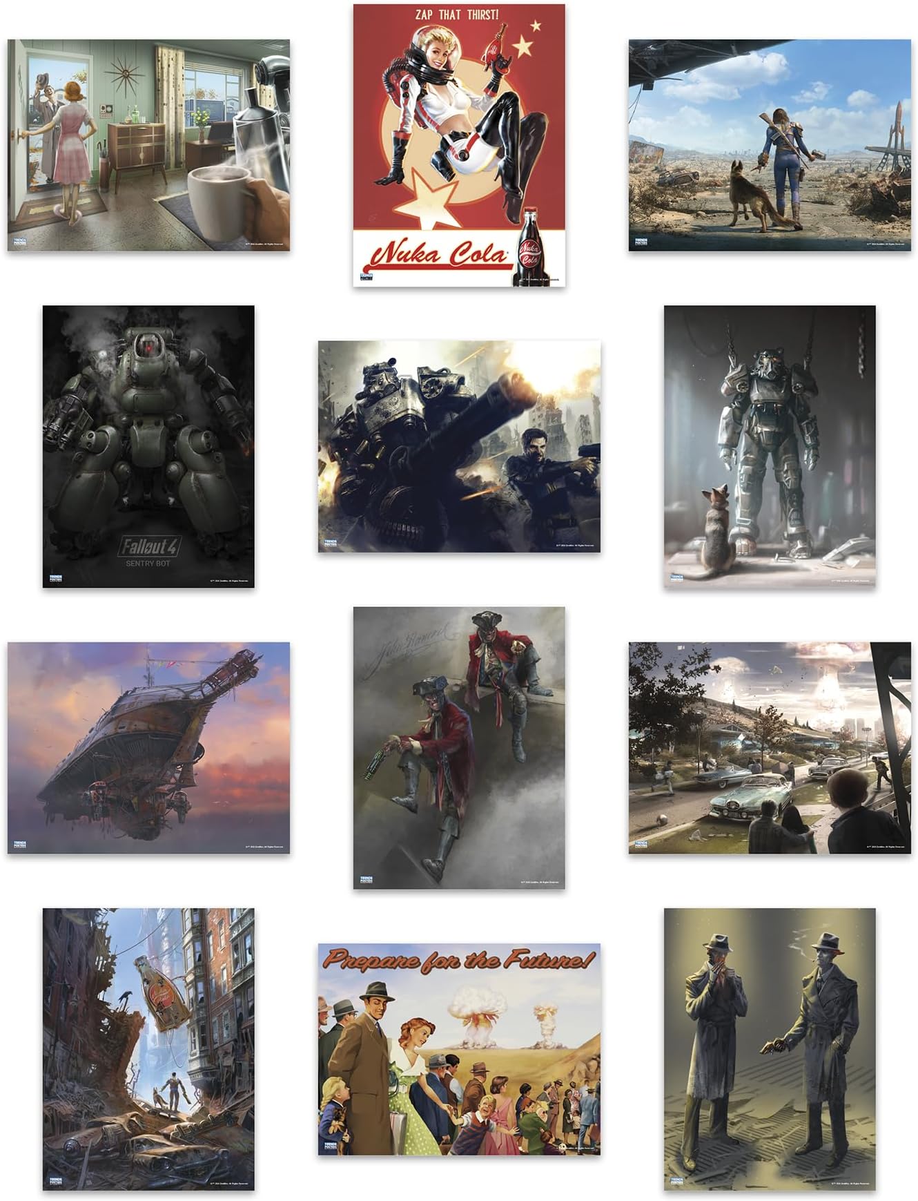 Amazon.com: Trends International Fallout 4 Poster Book Poster Book ...