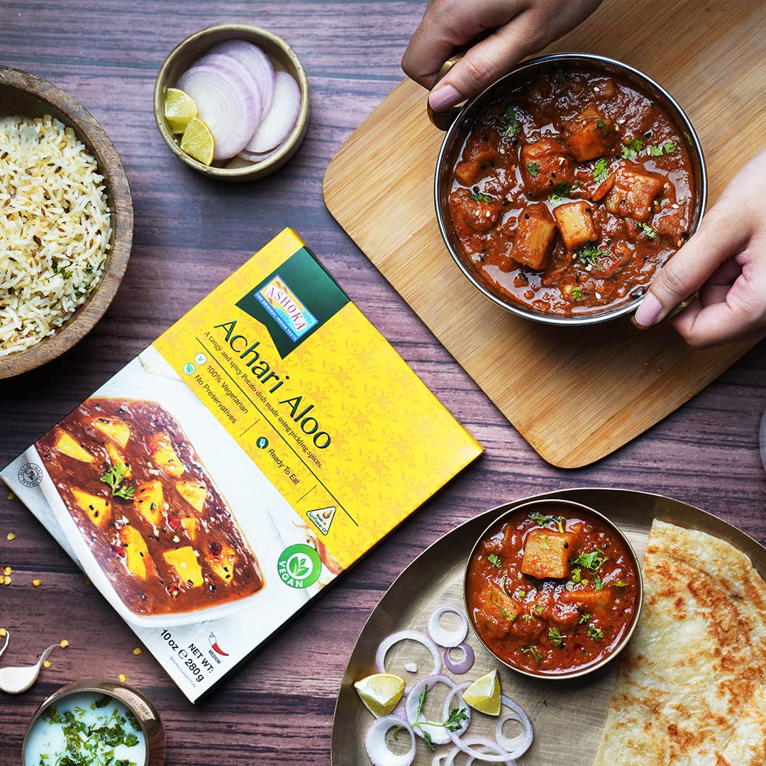 Snapklik.com : Ashoka Ready To Eat Indian Meals Since 1932, 100% Vegan ...