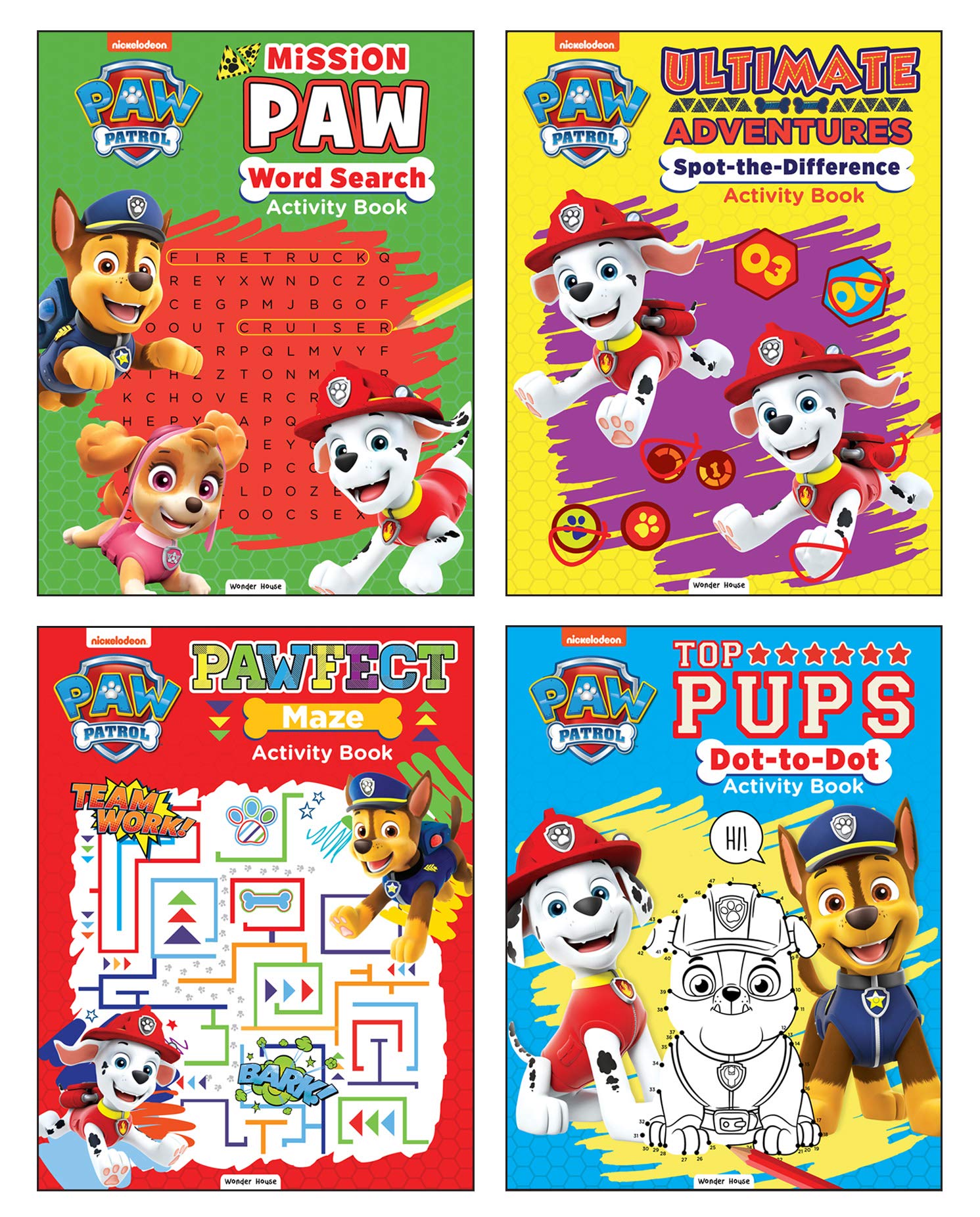 Paw Pups Super Activity Boxset Set Of 4 Books Dot | Desertcart INDIA