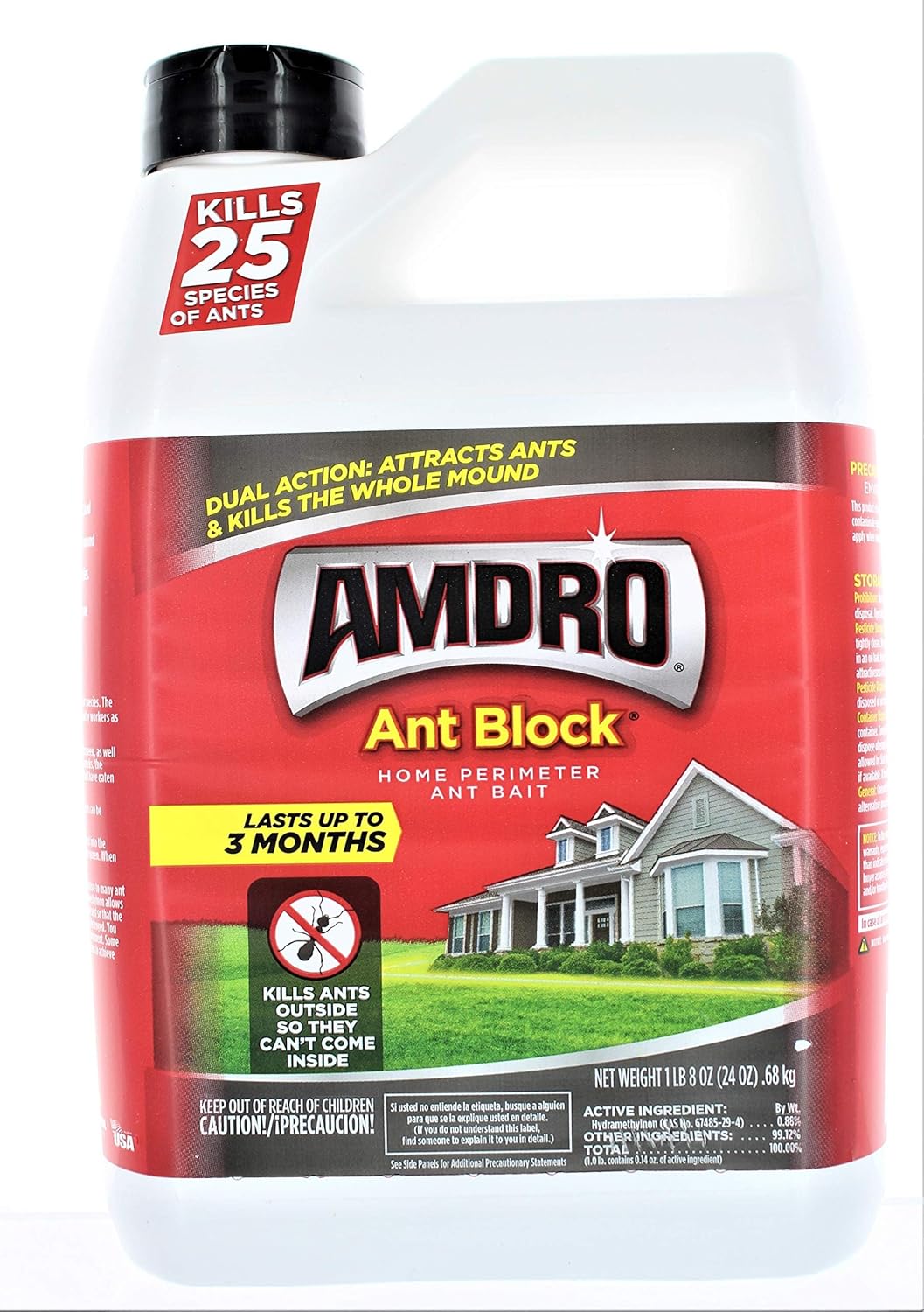 Amazon.com: Amdro Ant Block Multiple Insects Granular Hydramethylnon 24 ...
