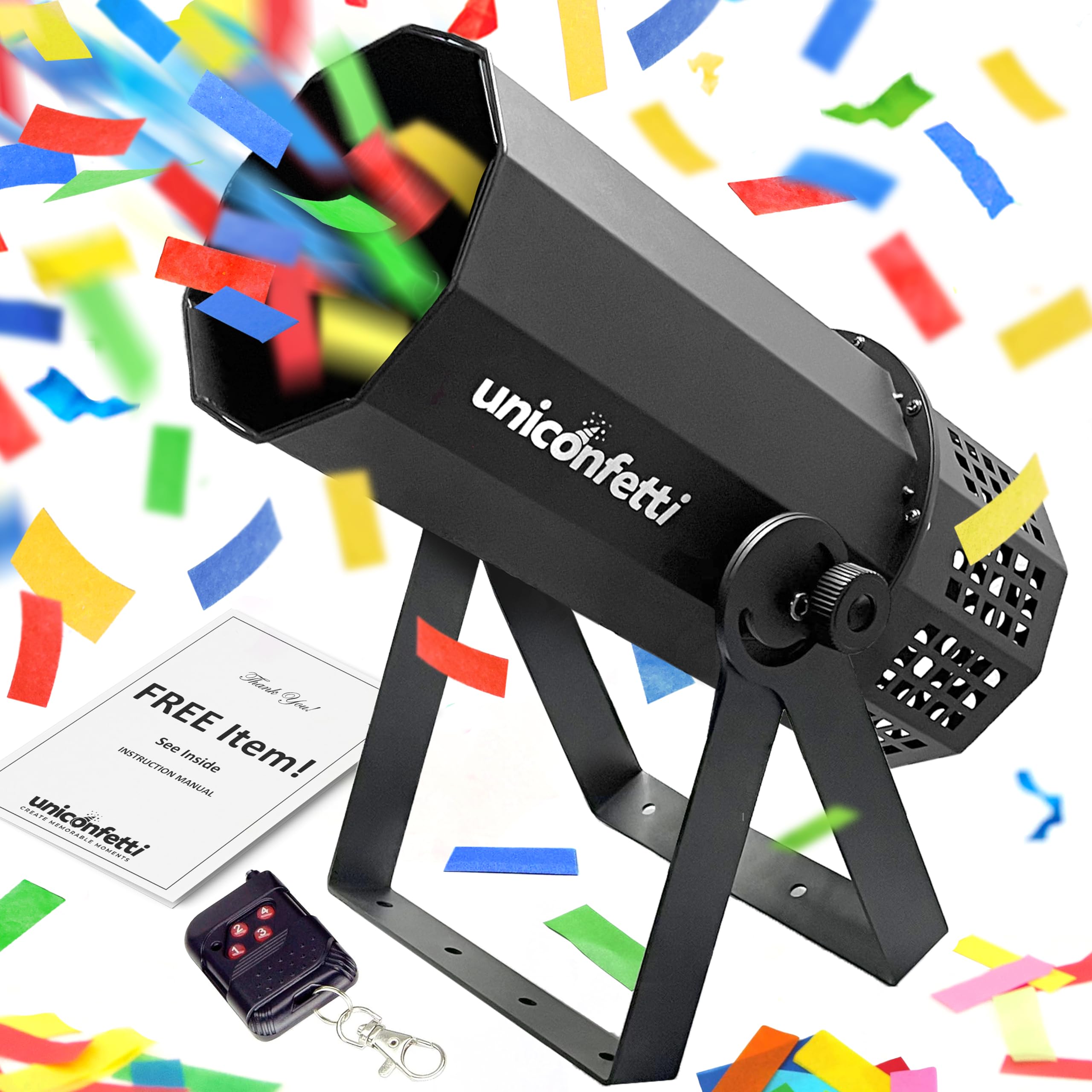Amazon.com: Confetti Machine - Professional Electric Confetti Launcher ...
