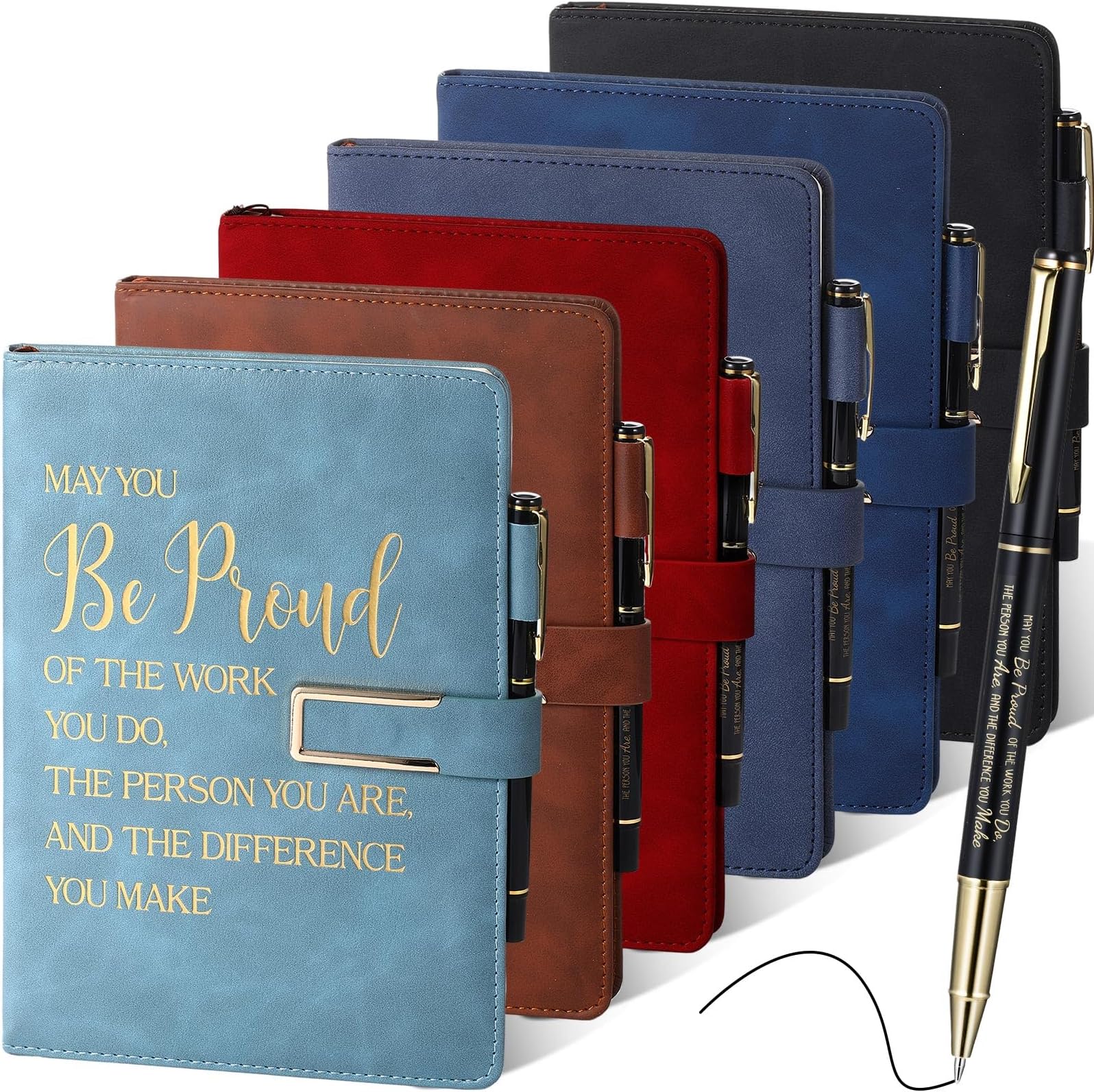 Amazon.com : Yeaqee 10 Pcs Employee Appreciation Gifts 10 Color A6 ...