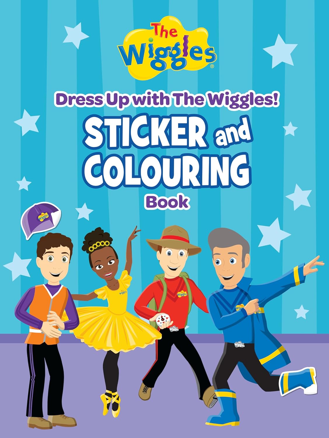 Dress Up with the Wiggles Sticker and Colouring Book: The Wiggles ...