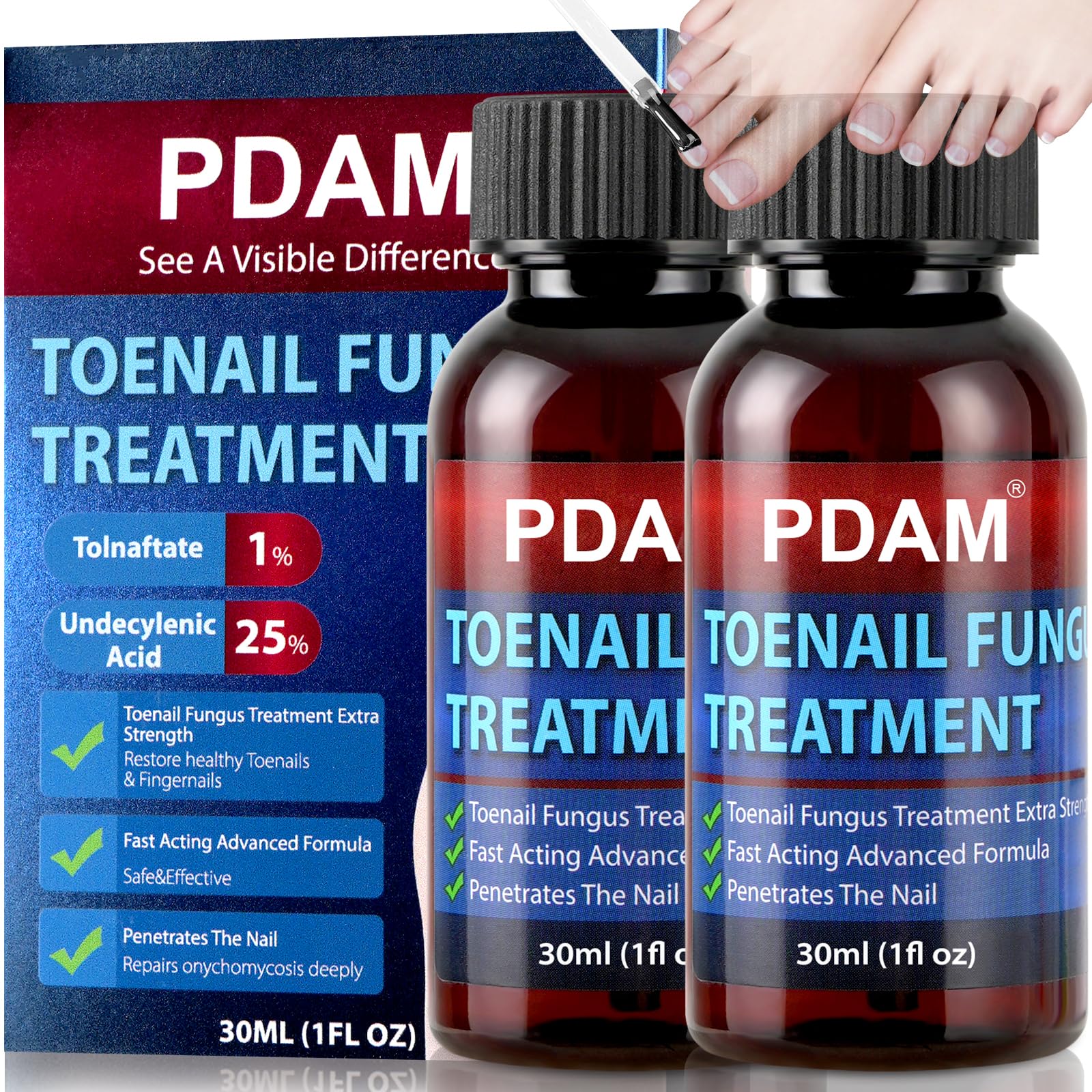 Amazon.com : Toenail Fungus Treatment Extra Strength - Toe Nail Fungus ...