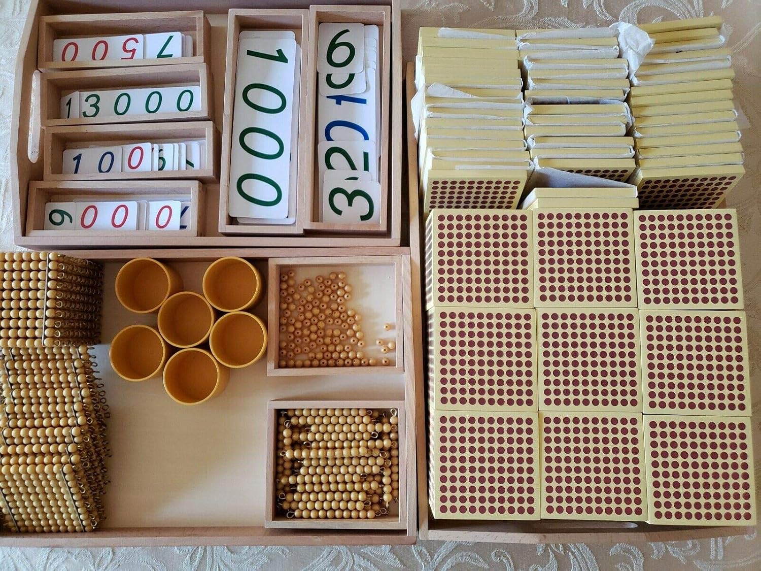 Amazon.com: Elite Montessori Golden Bead Material : Toys & Games