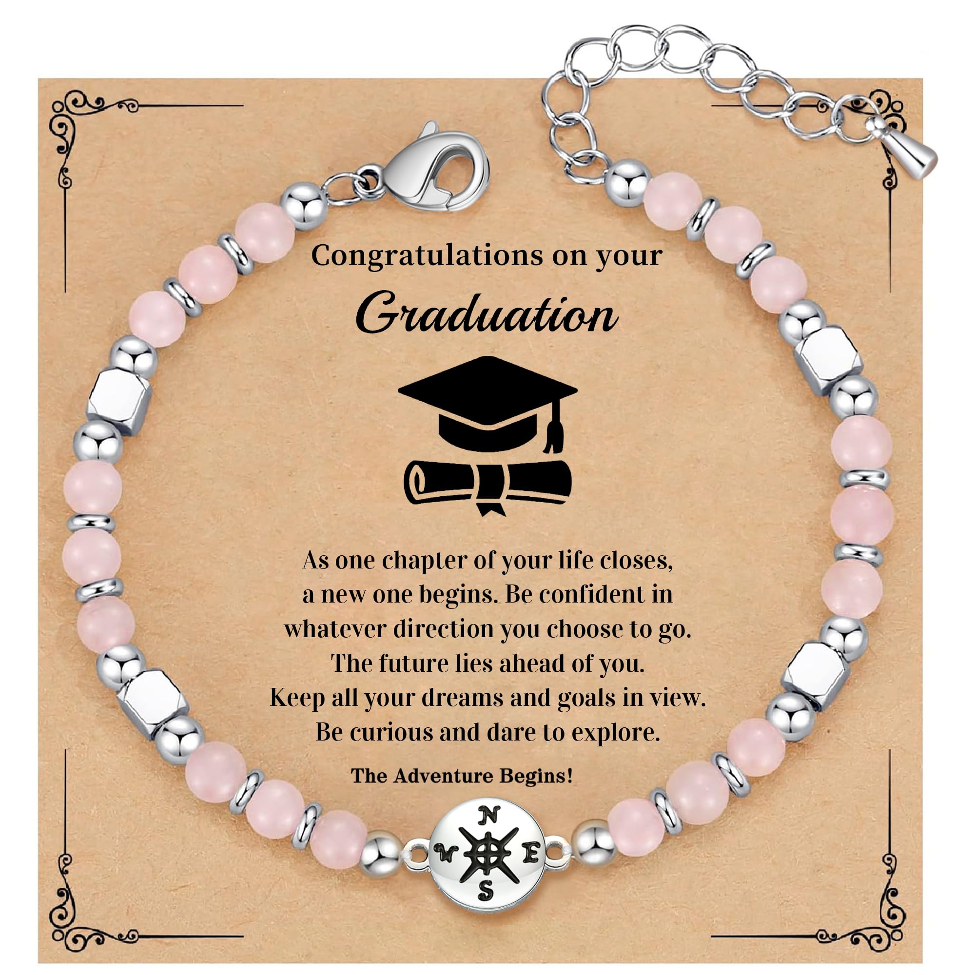 Snapklik.com : Class Of 2025 Gifts Graduation Bracelet, High School ...