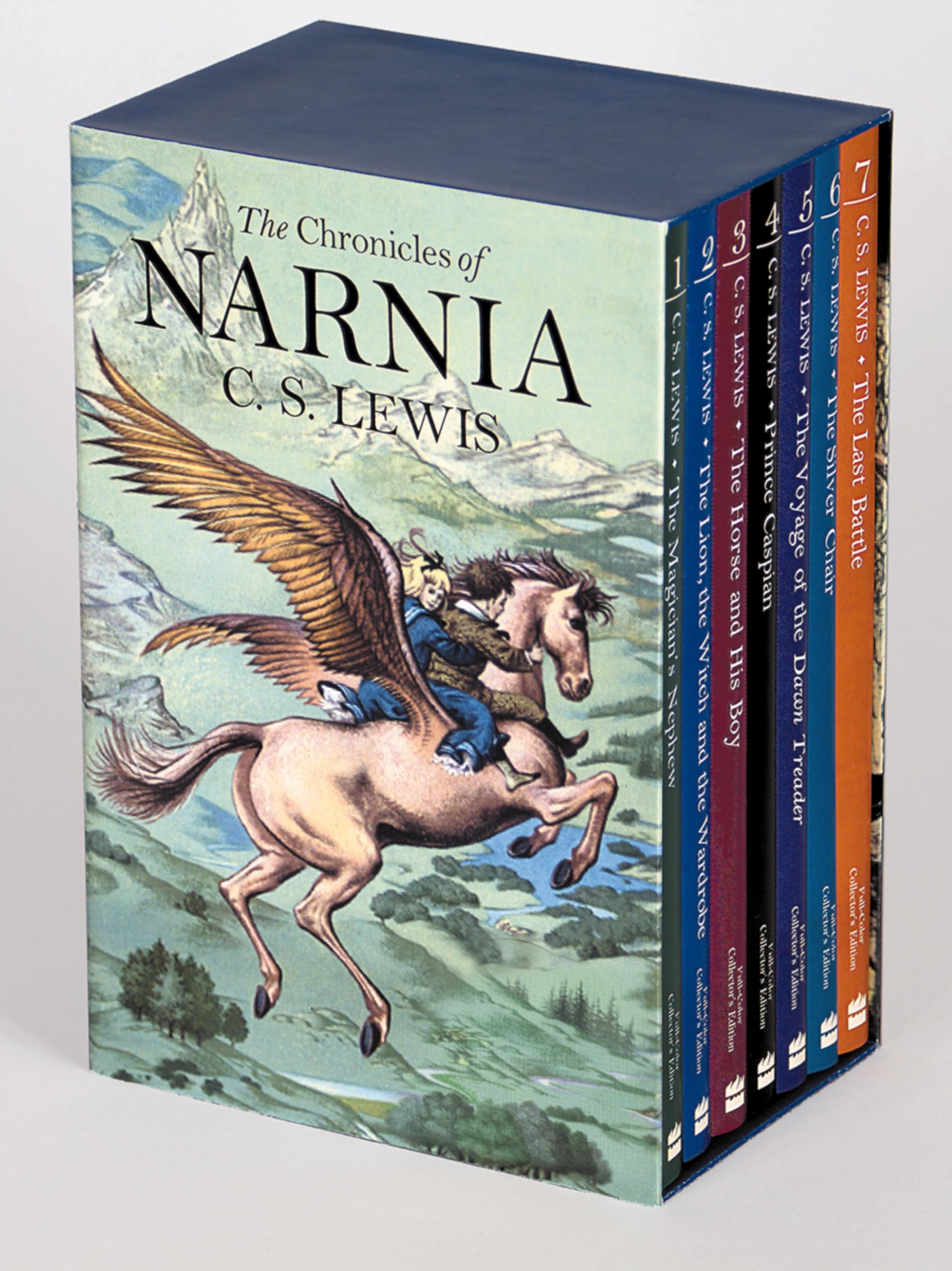 The Chronicles of Narnia Box Set: Full-Color Collector's Edition: Lewis ...