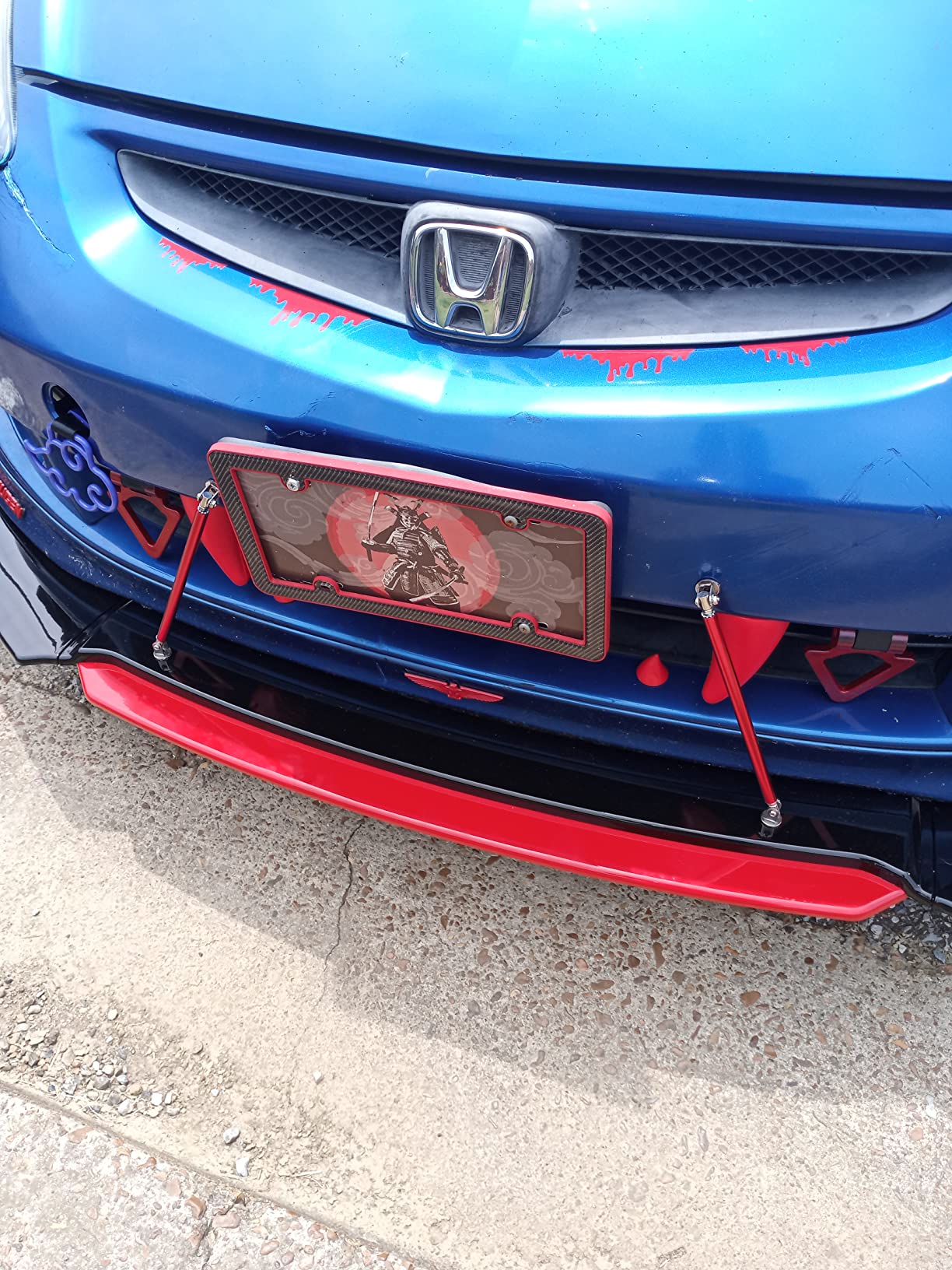 $10/mo - Finance ZXMOTO Universal Front Bumper Lip Body Kit, 4pcs Chin ...