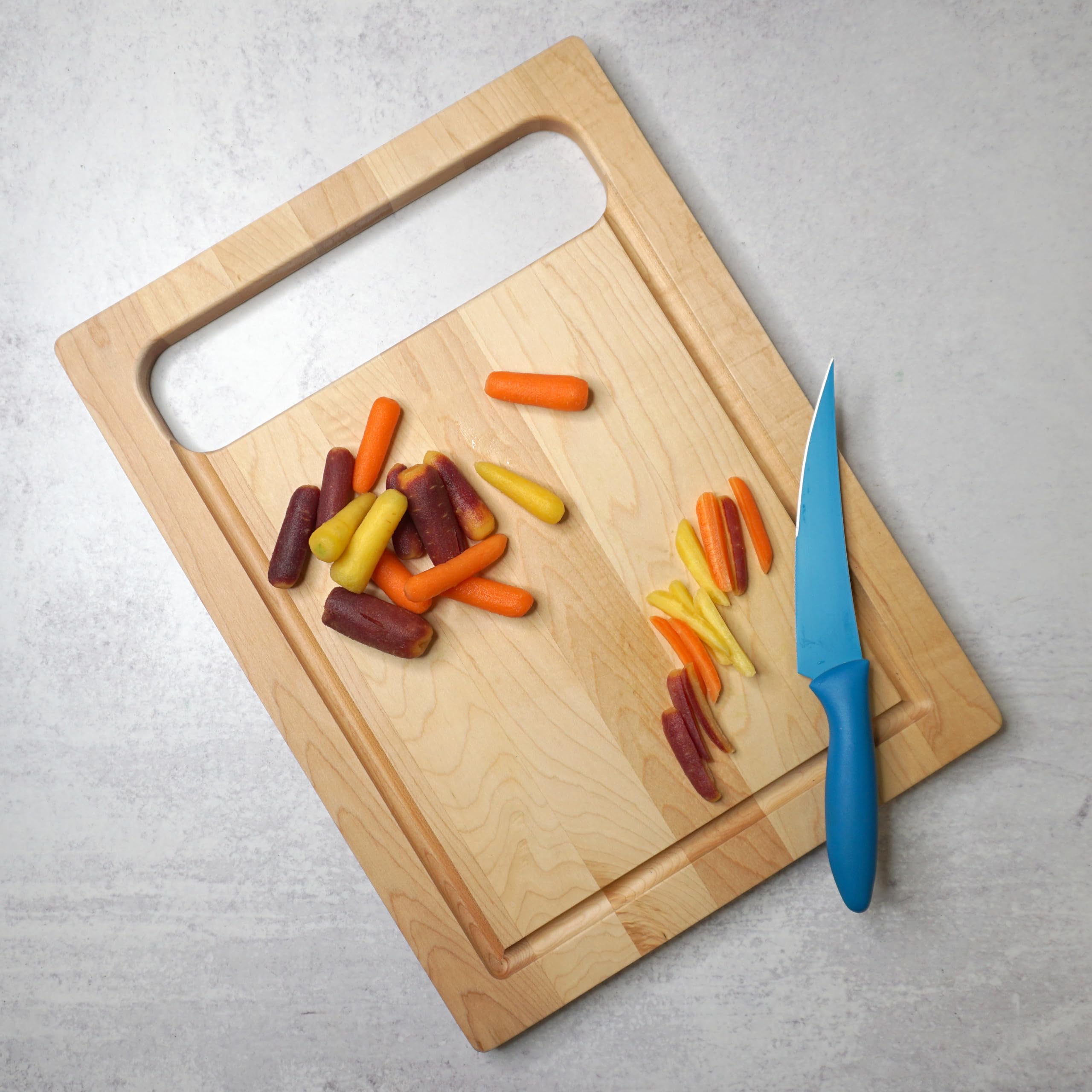 Snapklik.com : JK Adams Maple Wood Prep Board 16" X 12" X .75