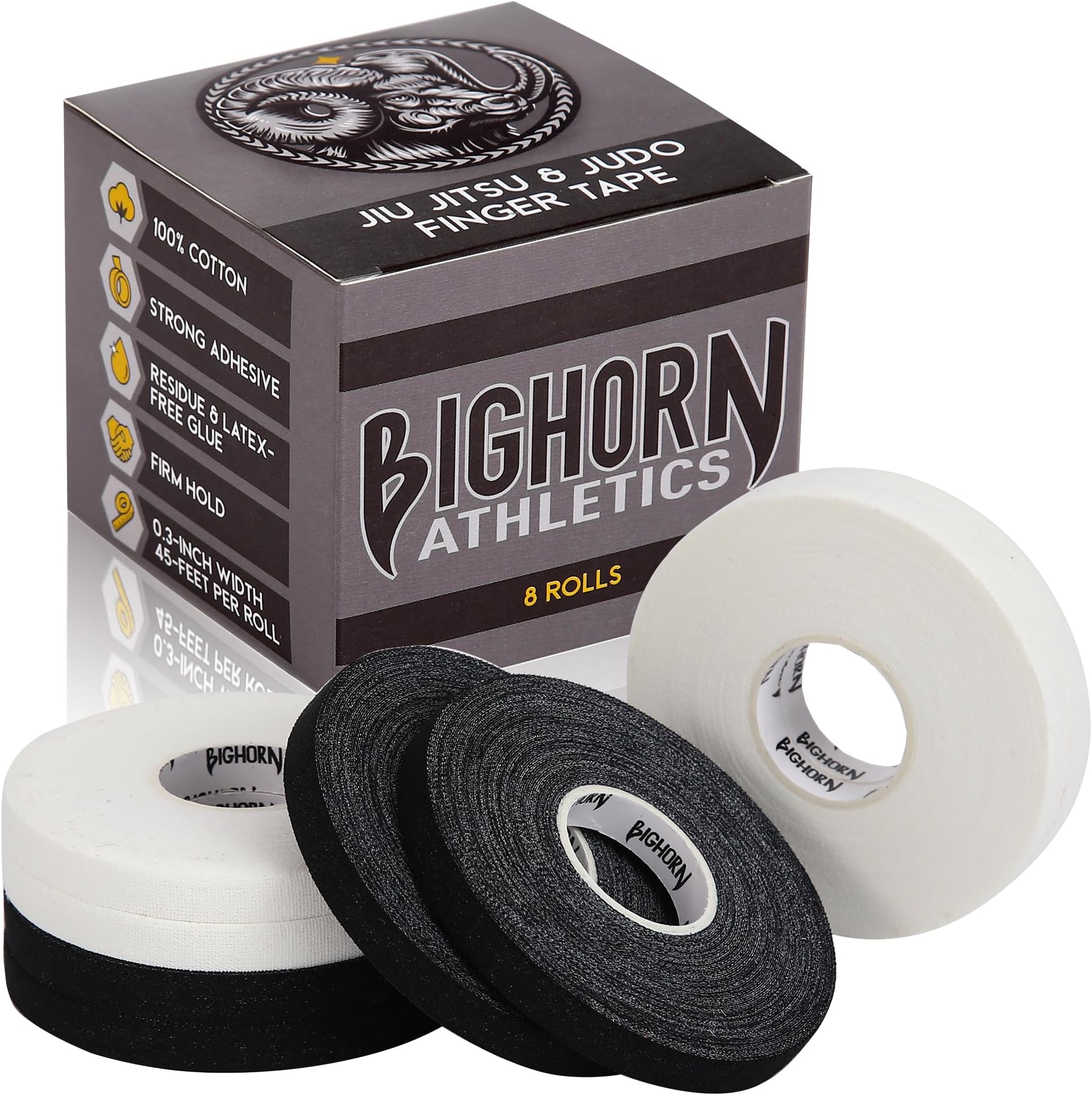 Amazon.com: GEEK Grip Toe and Finger Tape for Jiu Jitsu - EASY to TEAR ...