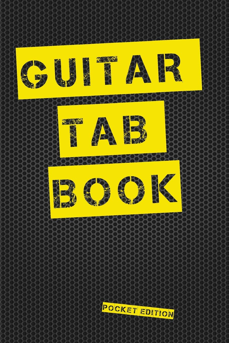 Guitar Tab Book Pocket Edition: Blank guitar tab paper Pocket Notebook ...