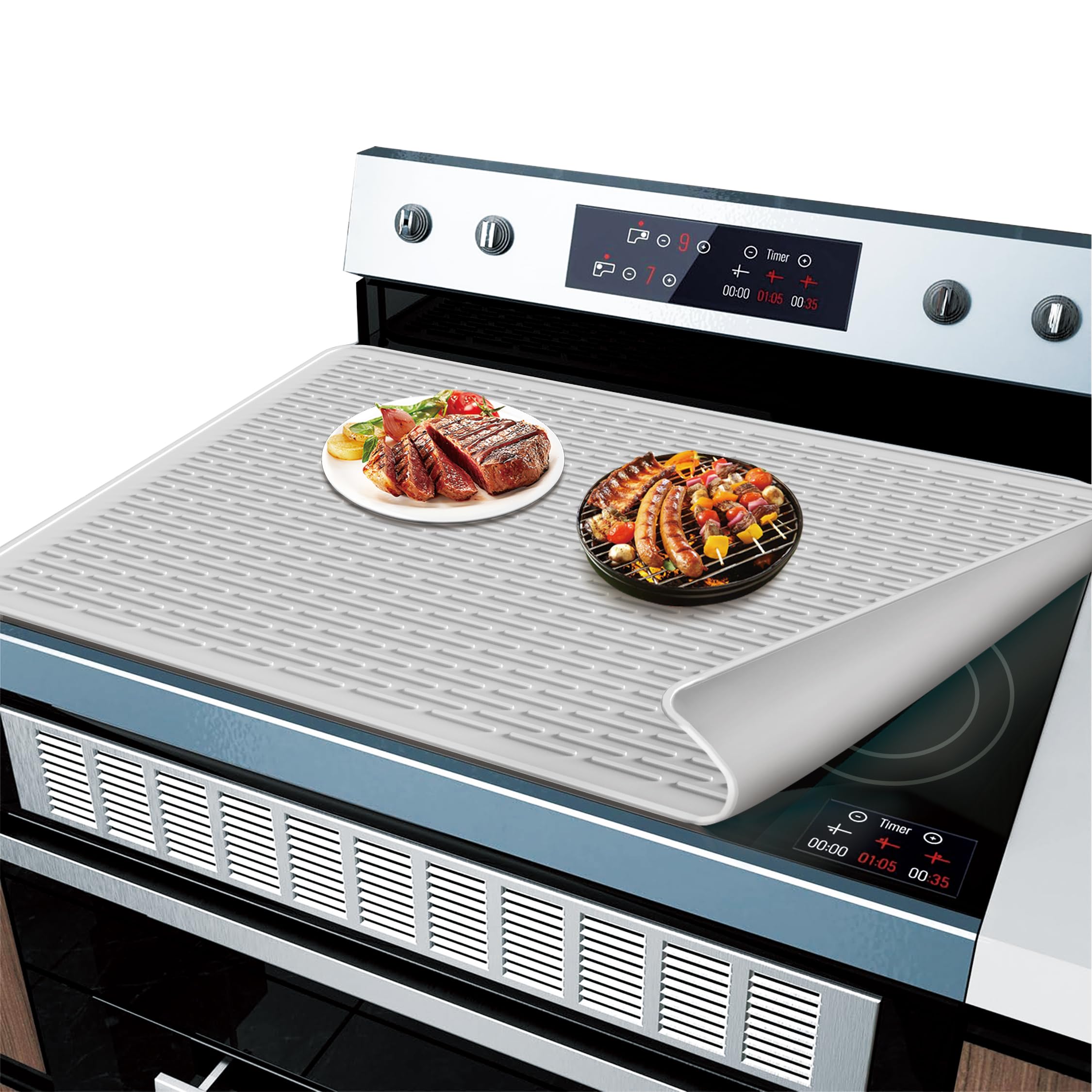 Amazon.com: JMZOXLB Silicone Stove Top Cover for Electric Stove 28 x 20 ...