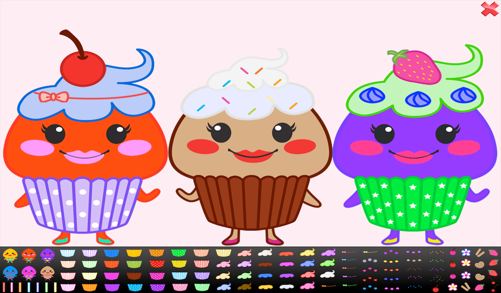 Cupcake Dress Up - App on Amazon Appstore