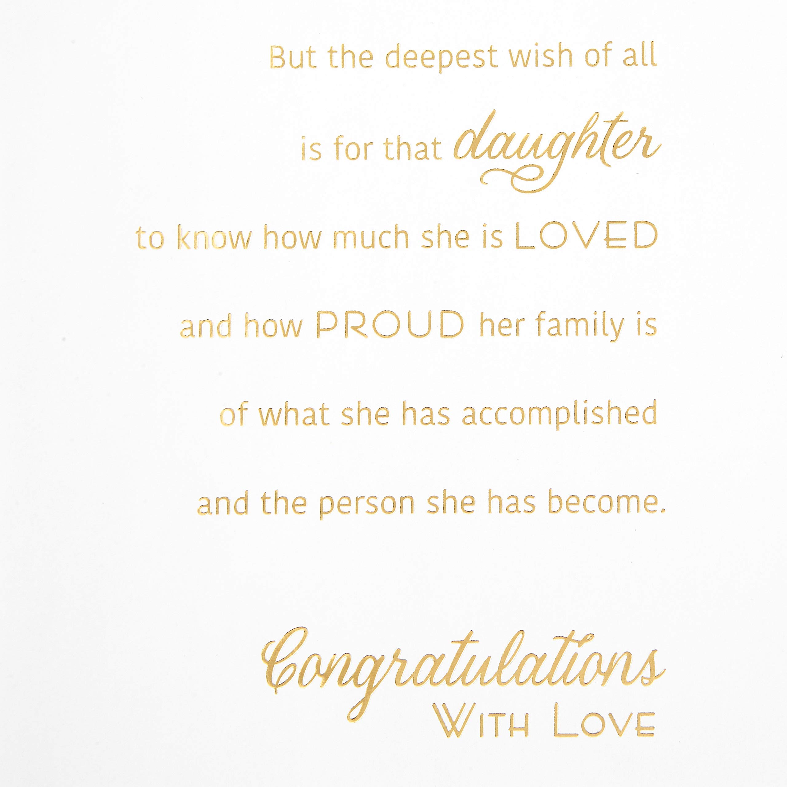 Hallmark Graduation Cards For Daughter Graduation Card #45: Hallmark